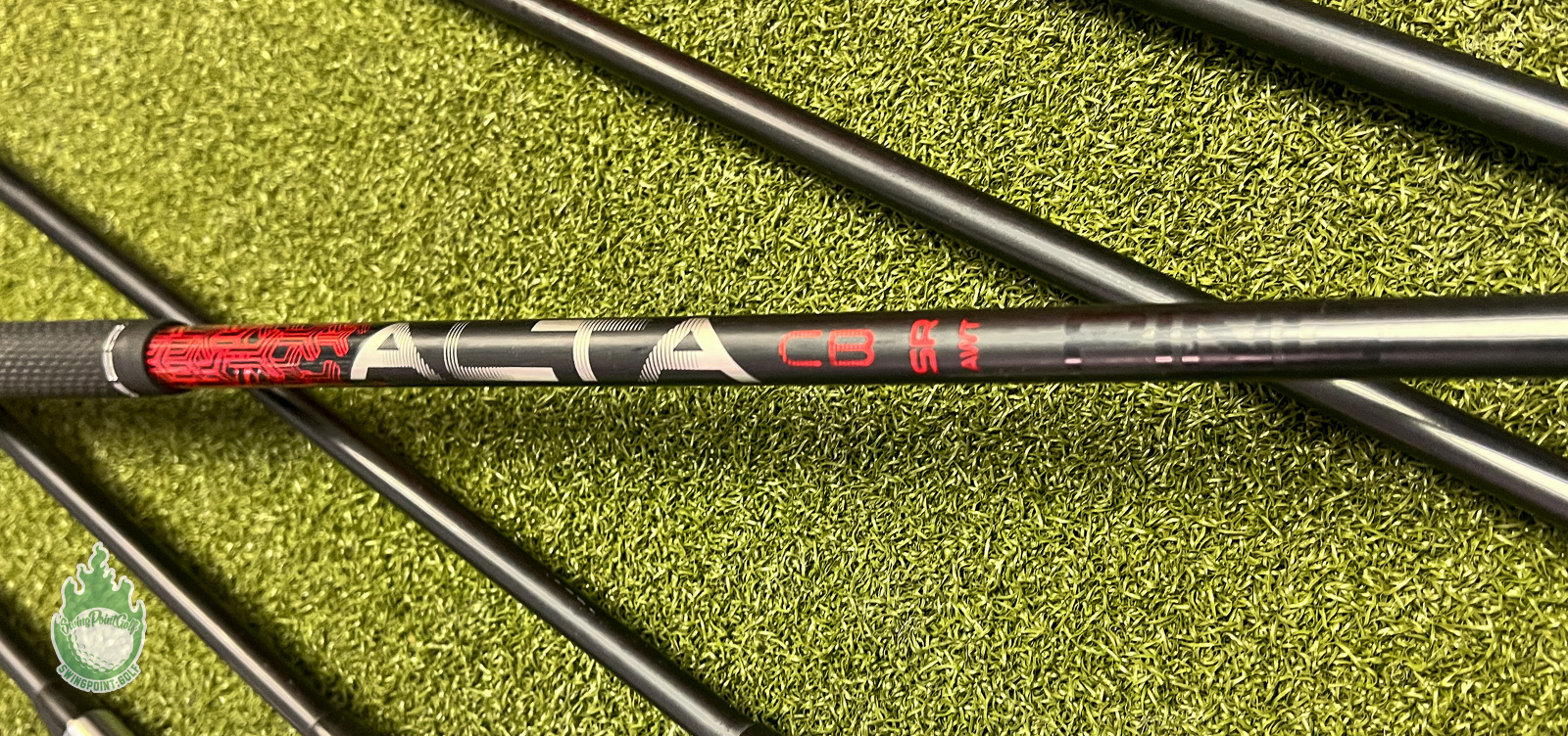 Used RH Ping Black Dot G410 Irons 5-PW ALTA CB AWT Senior Graphite Golf ...