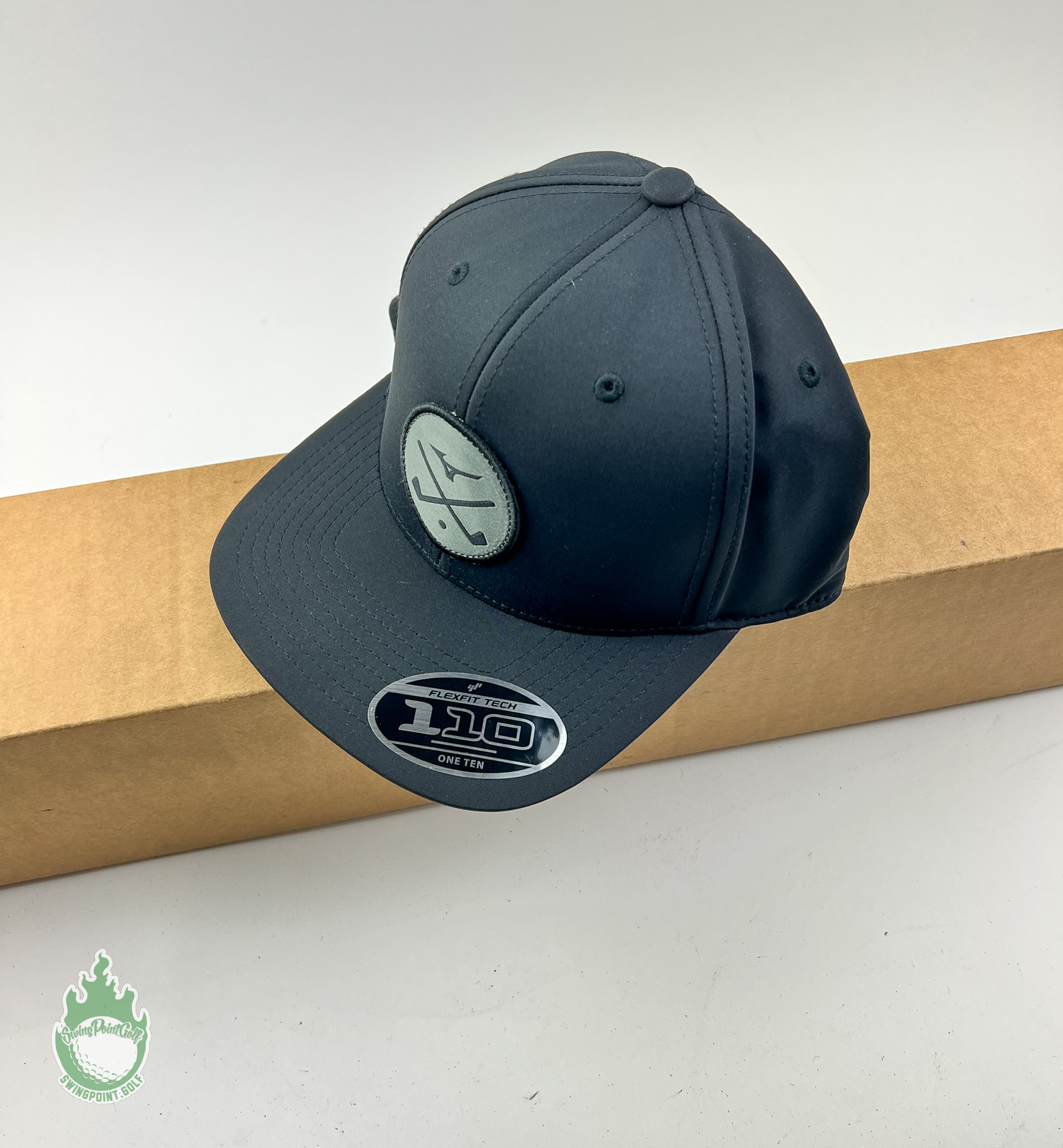 New w/ Tags Mizuno Crossed Clubs Snapback Black Golf Hat · SwingPoint Golf®