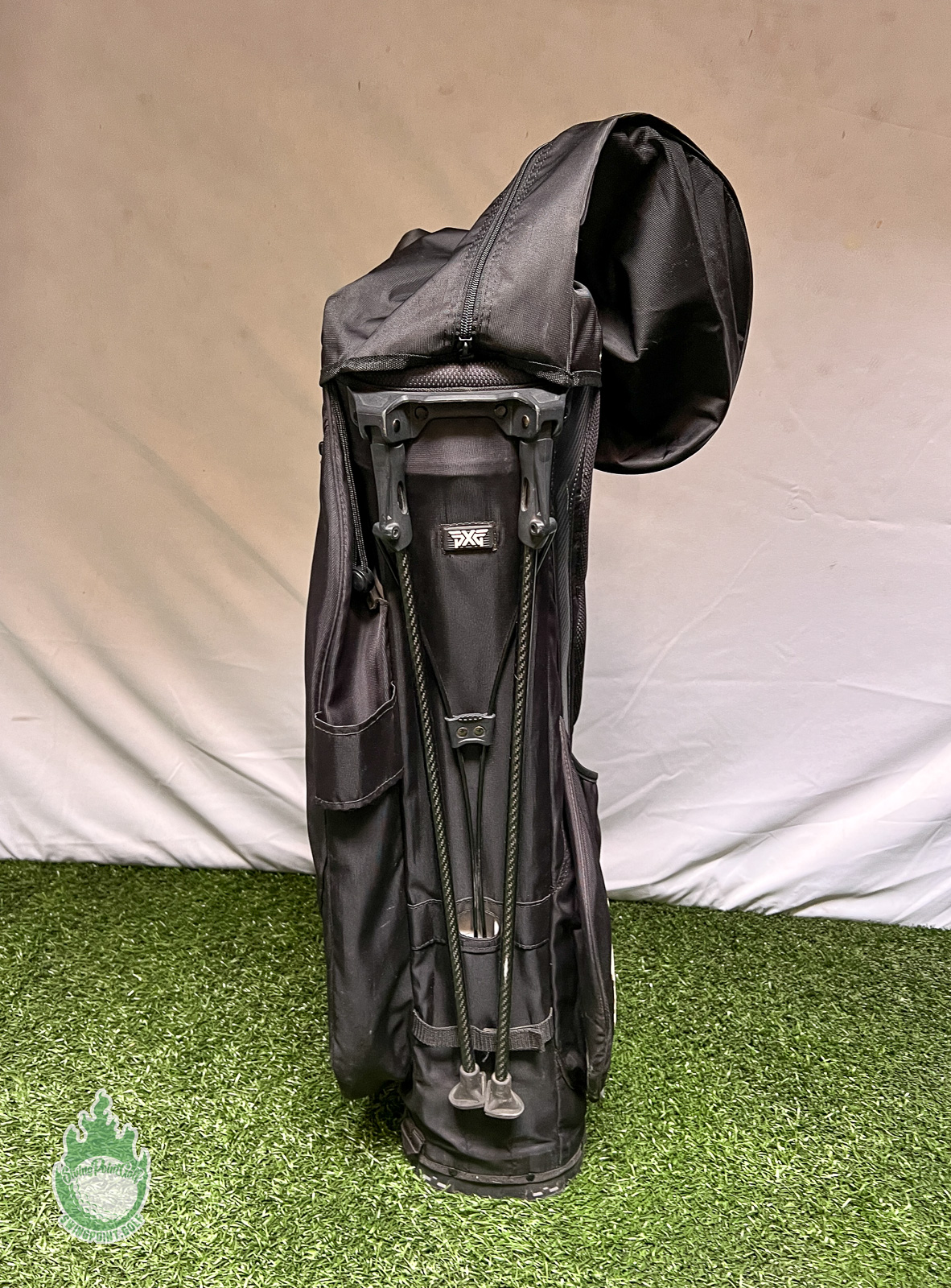Used PXG Golf Stand Bag Black 4-Way Parsons Extreme Golf W/ Cooler ...