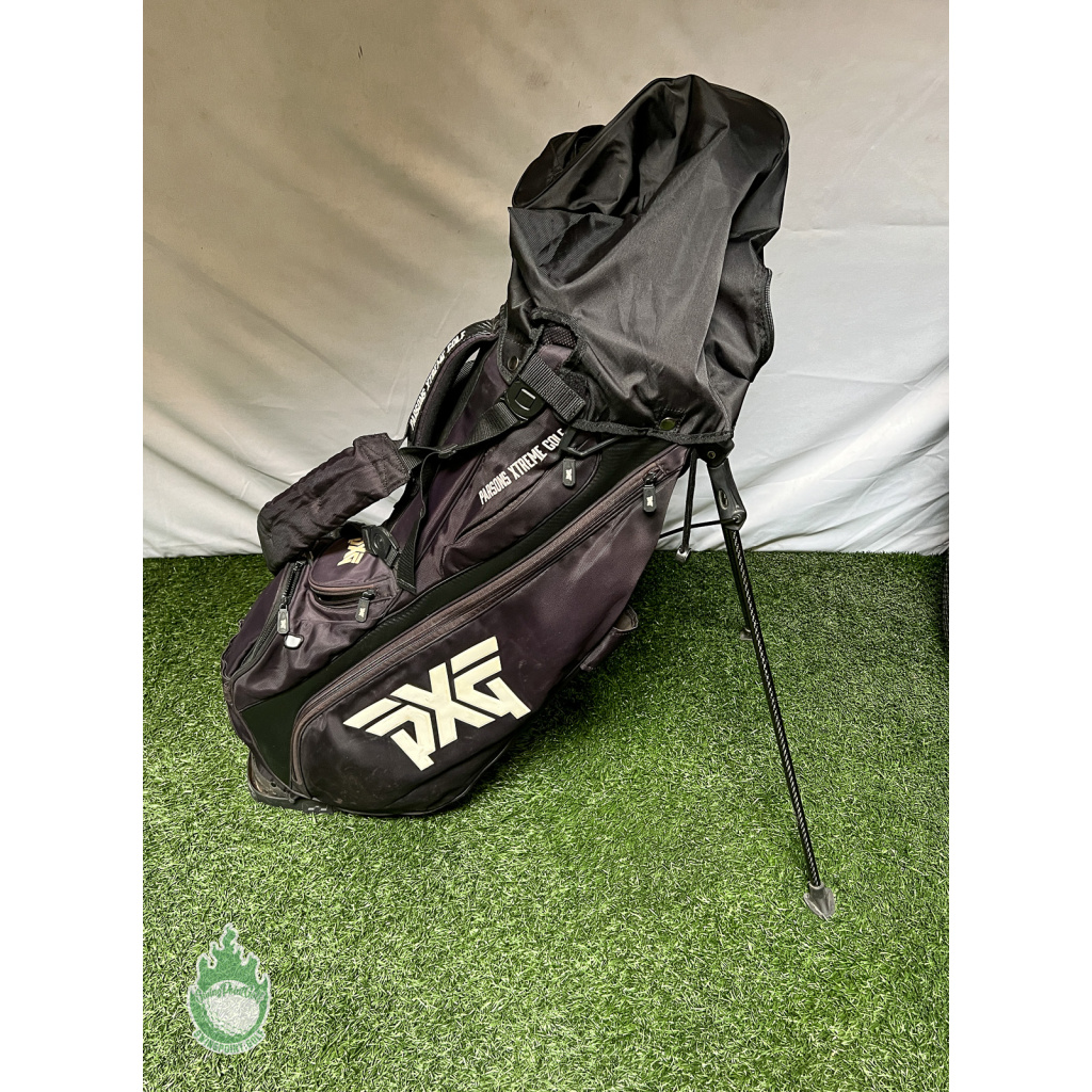 Used PXG Golf Stand Bag Black 4-Way Parsons Extreme Golf W/ Cooler ...