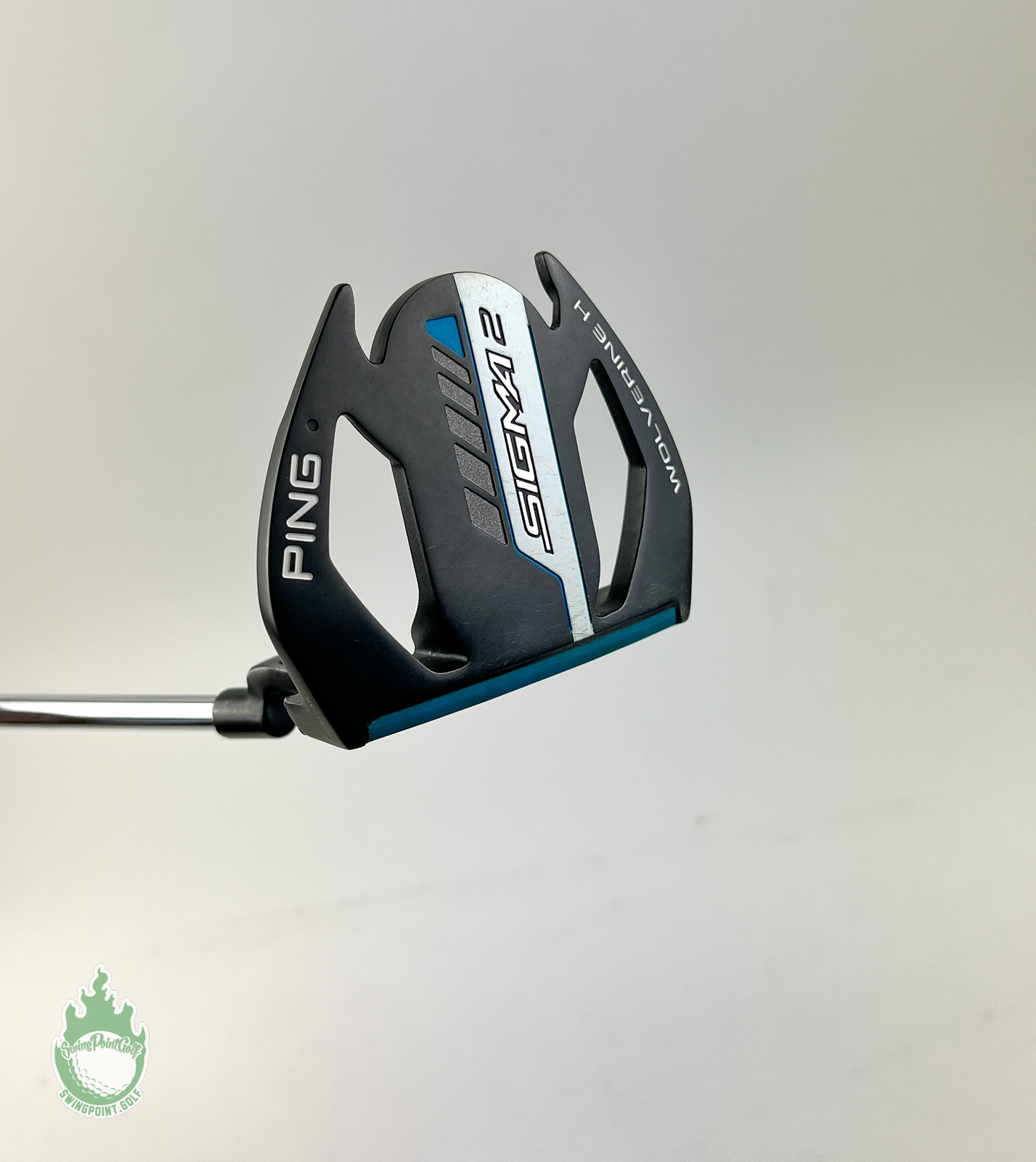 Used RH Ping Black Dot Sigma 2 Wolverine H 32"-36" Putter Steel Golf ...