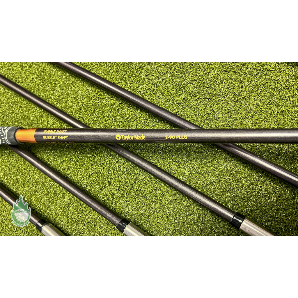 Used TaylorMade Burner Oversize Irons 3-PW/SW 90g Stiff Graphite Golf ...