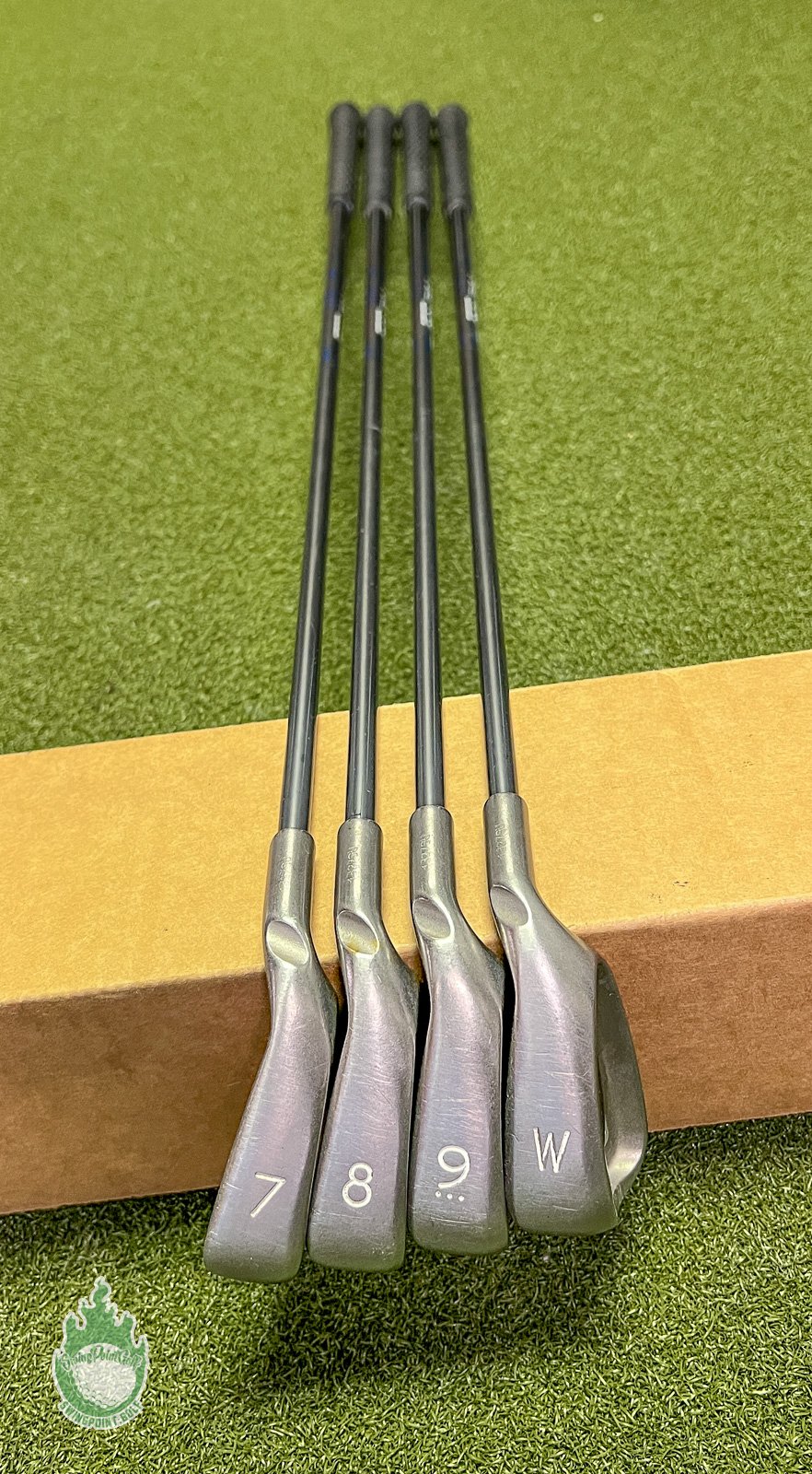 Used RH Ping Green Dot G2 EZ Irons 7-PW Soft Regular Flex Graphite Golf ...