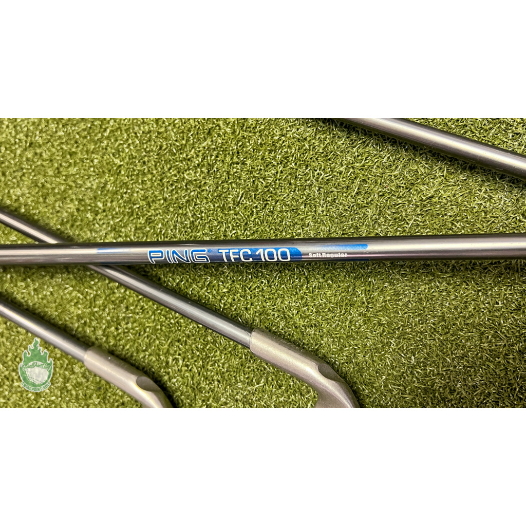 Used RH Ping Green Dot G2 EZ Irons 7-PW Soft Regular Flex Graphite Golf ...