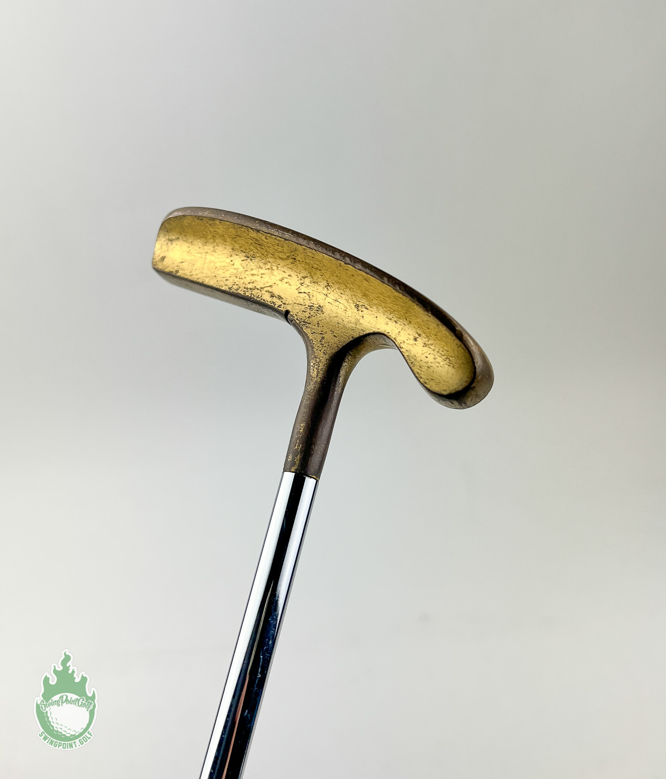 Vintage RH Browning Mirage M6 Putter with Brass Head Steel Golf Club ...