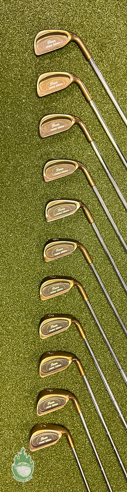 Used RH Tour Limited Editiion Beryllium Copper Irons 1-PW/SW Reg Steel ...