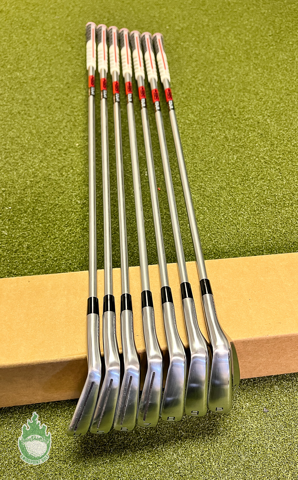 Used 2020 TaylorMade P-770 Forged Irons 4-PW C-Taper 130 X-Stiff Steel ...