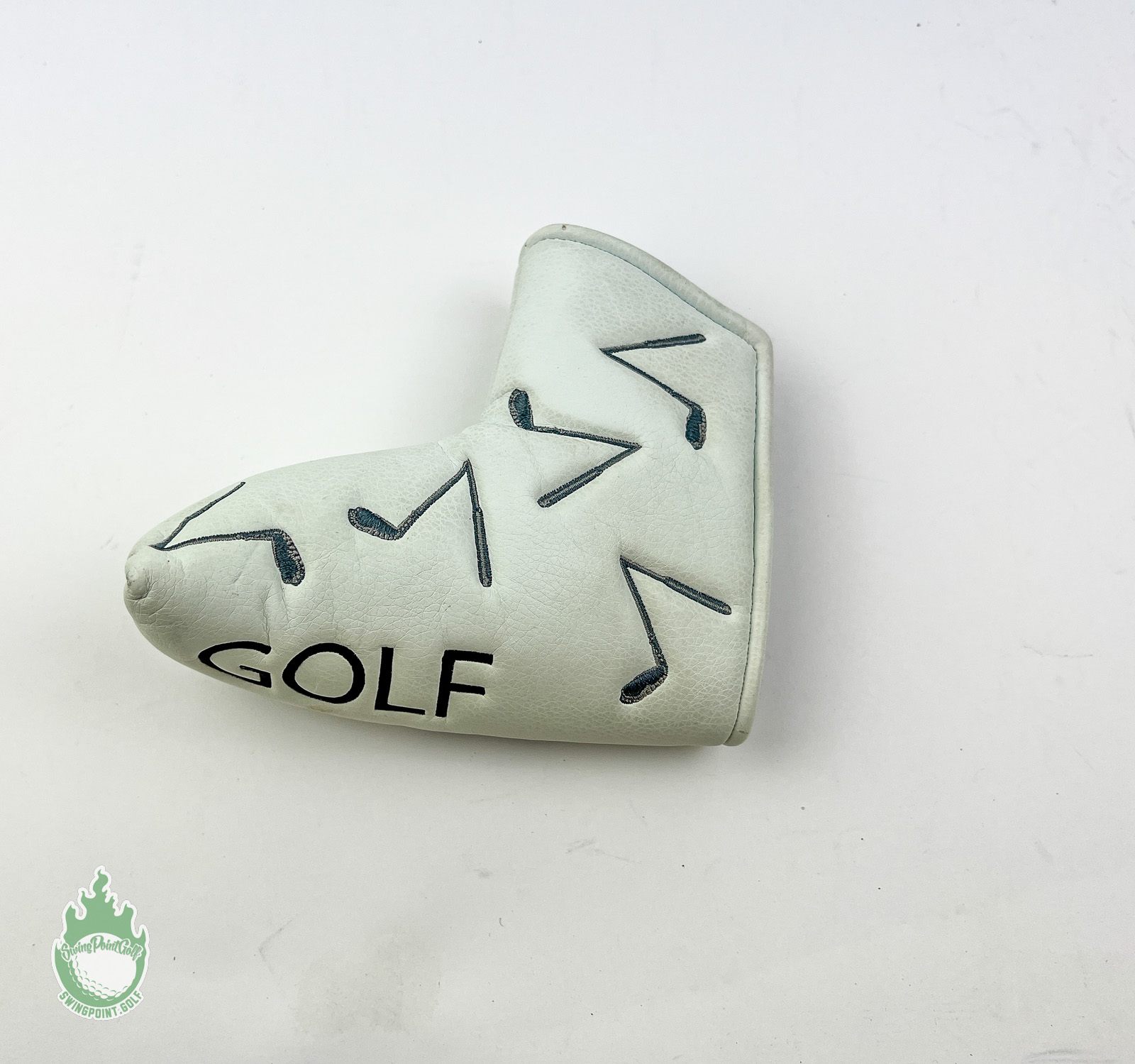 Used Travis Mathew Magnetic Blade Putter Golf Sucks Headcover Broken ...