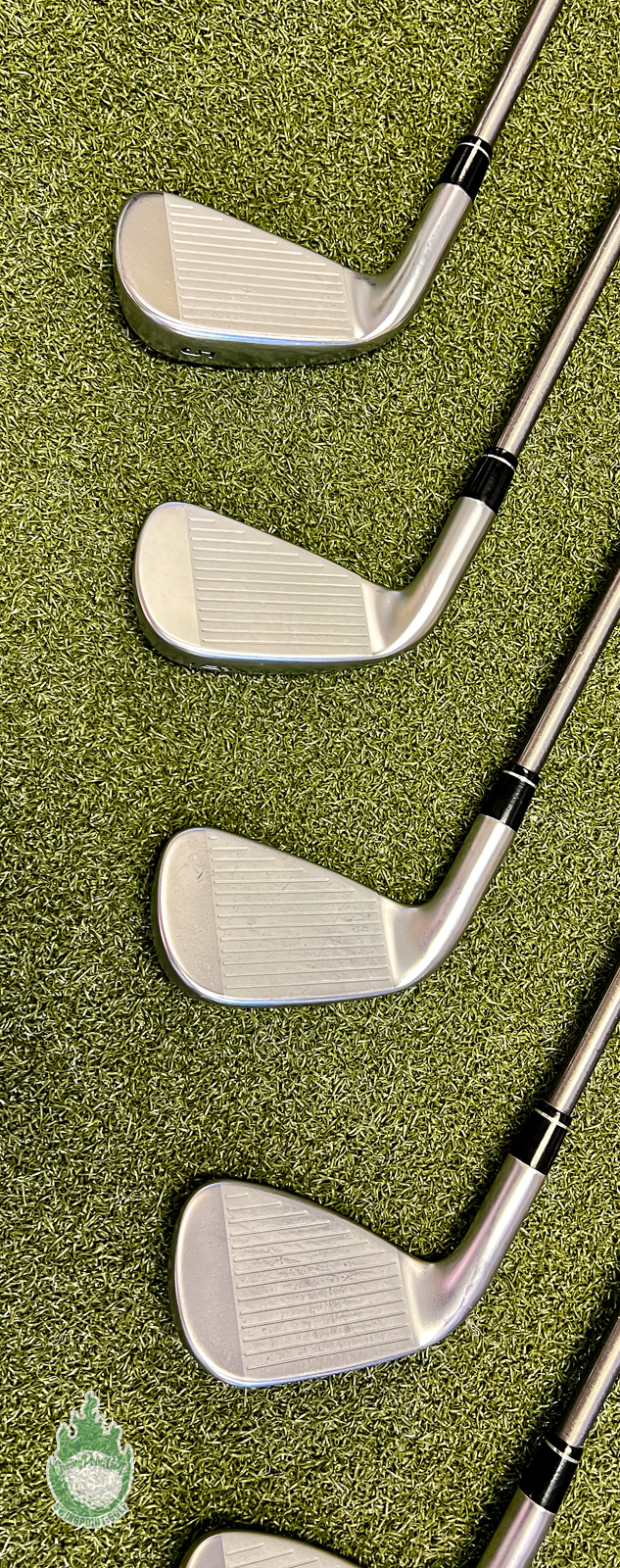 Used Callaway APEX Forged '21 Irons 5-PW/AW SteelFiber Stiff Graphite ...
