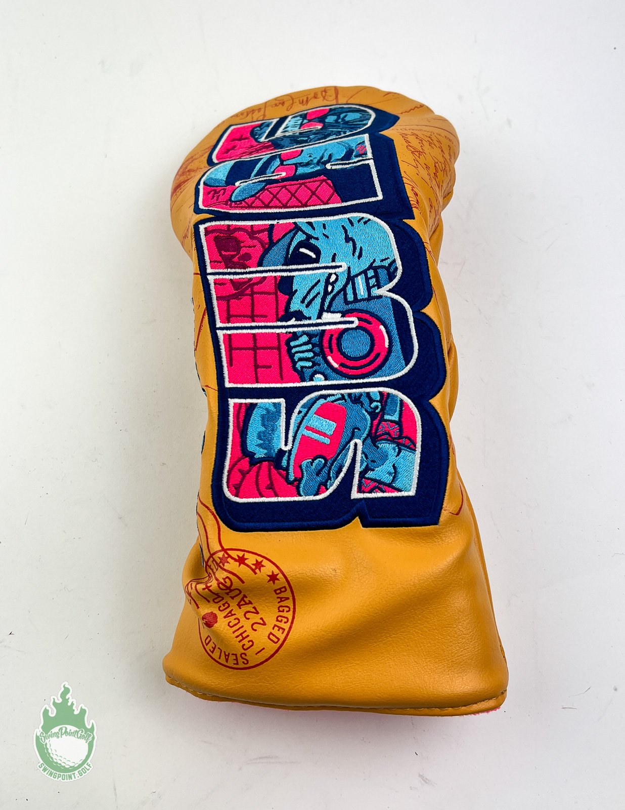 Pre Owned Swag Golf Greetings From Postcard Driver Headcover ...