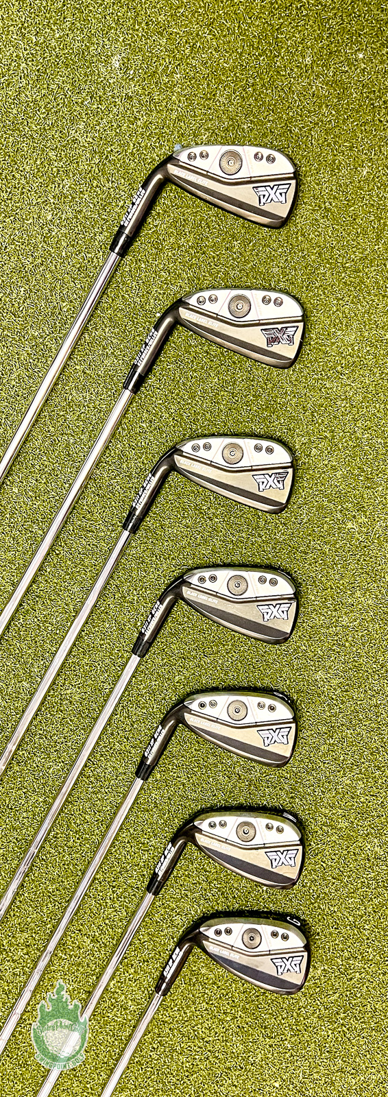 LH PXG 0311XP Forged Black Label Elite Gen 6 Irons 5-PW/GW Reg Steel ...