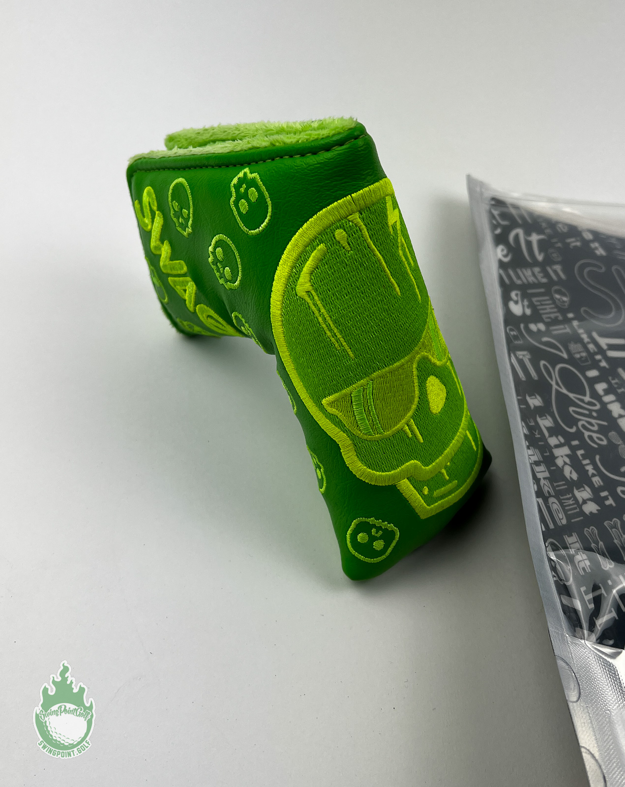 New Unsealed Swag Golf 2021 Dripping Skull Waste Management Putter ...