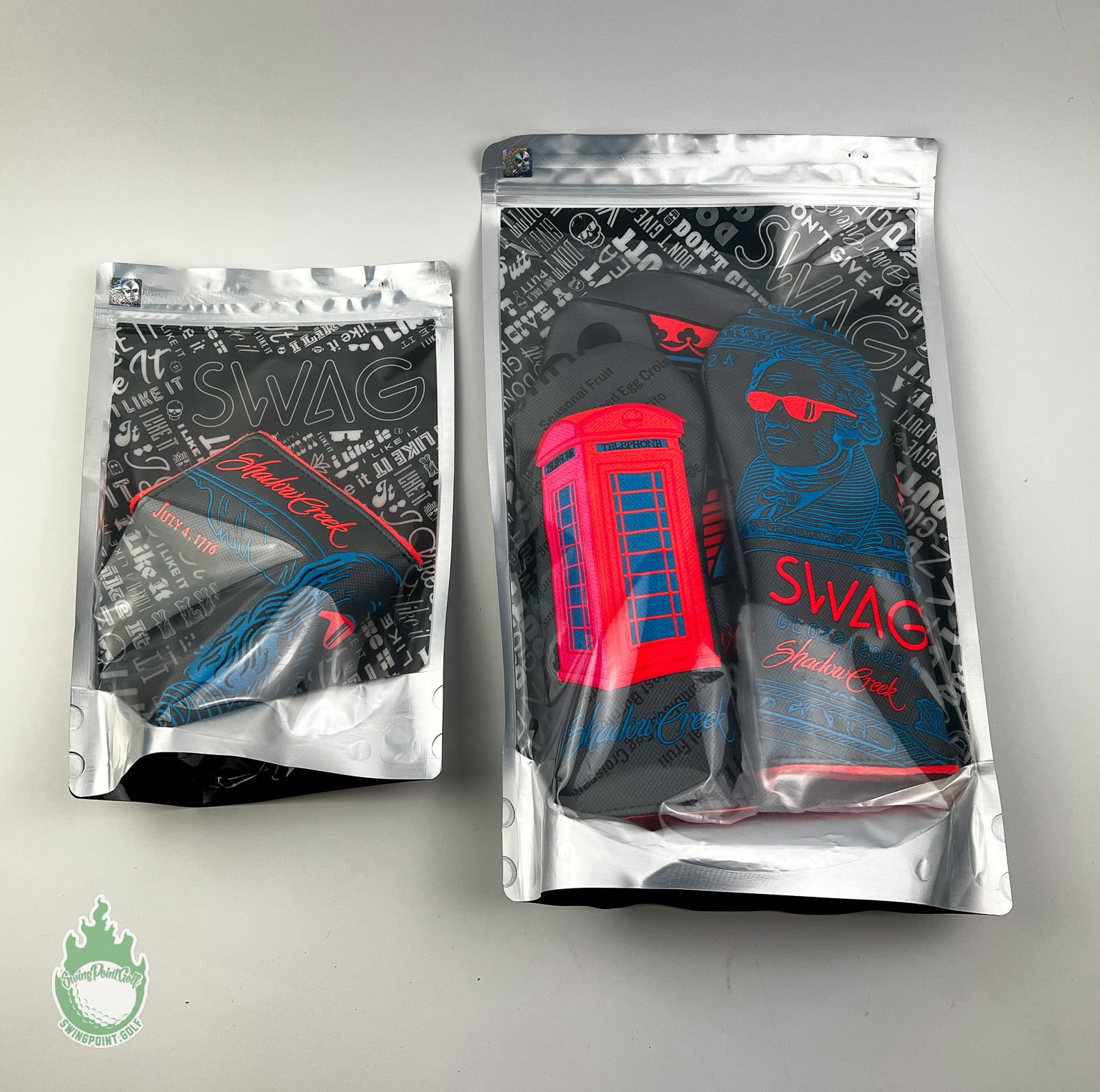 Sealed Extremely Rare Swag Vegas Shadow Creek Headcover Set Driver ...