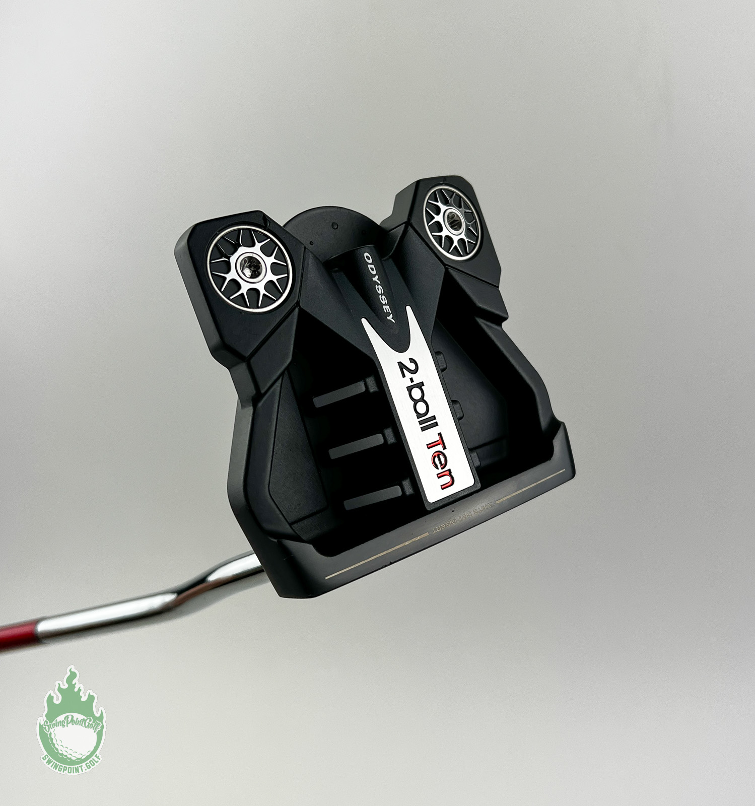 Used Right Hand Odyssey 2-Ball Ten Red Putter 35" Stroke Lab Golf Club ...