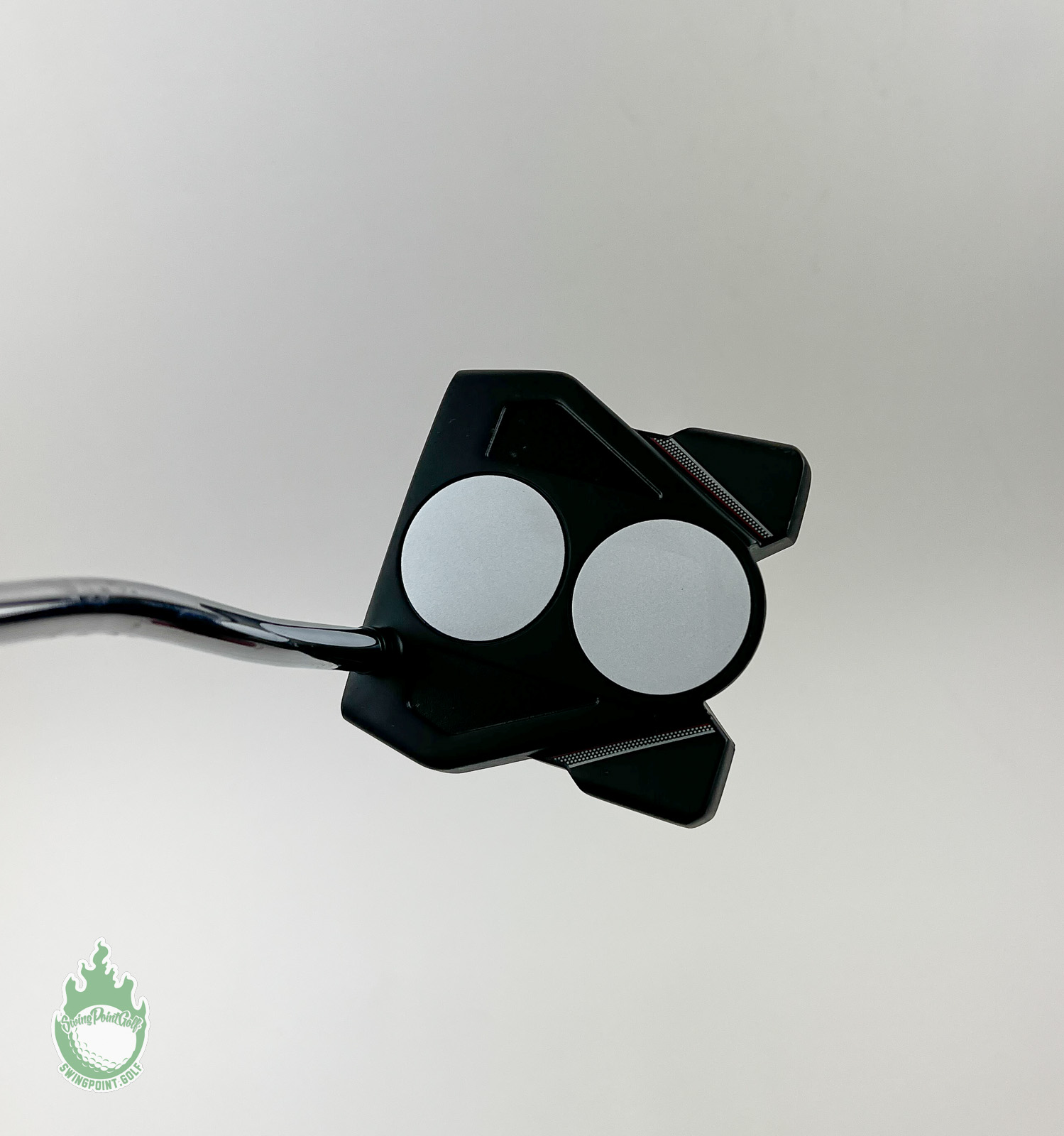 Used Right Hand Odyssey 2-Ball Ten Red Putter 35" Stroke Lab Golf Club ...