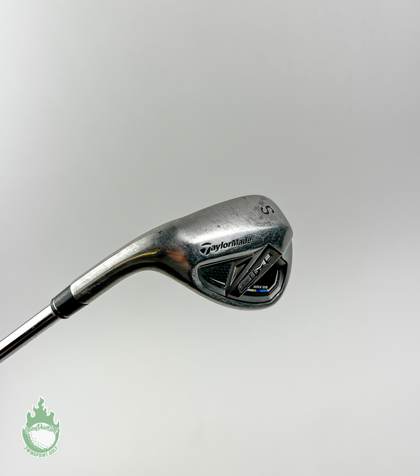Used LH TaylorMade Sim 2 Max OS Sand Wedge KBS MAX 85g Regular Steel ...