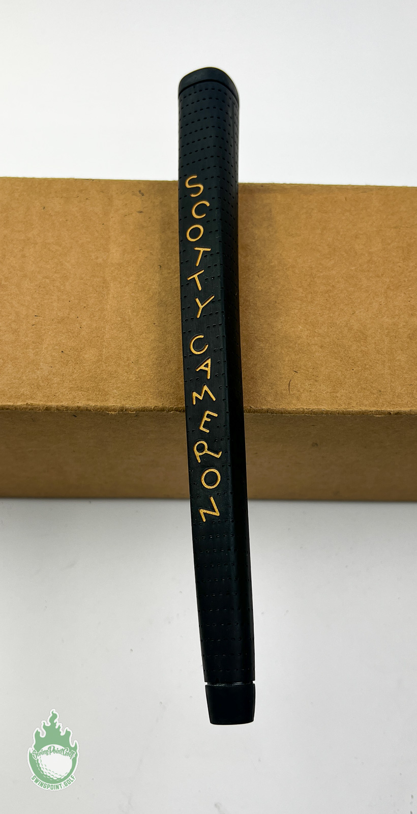 Golf Pride Scotty Cameron Dancing Letters Black & Gold Golf Putter Grip ...
