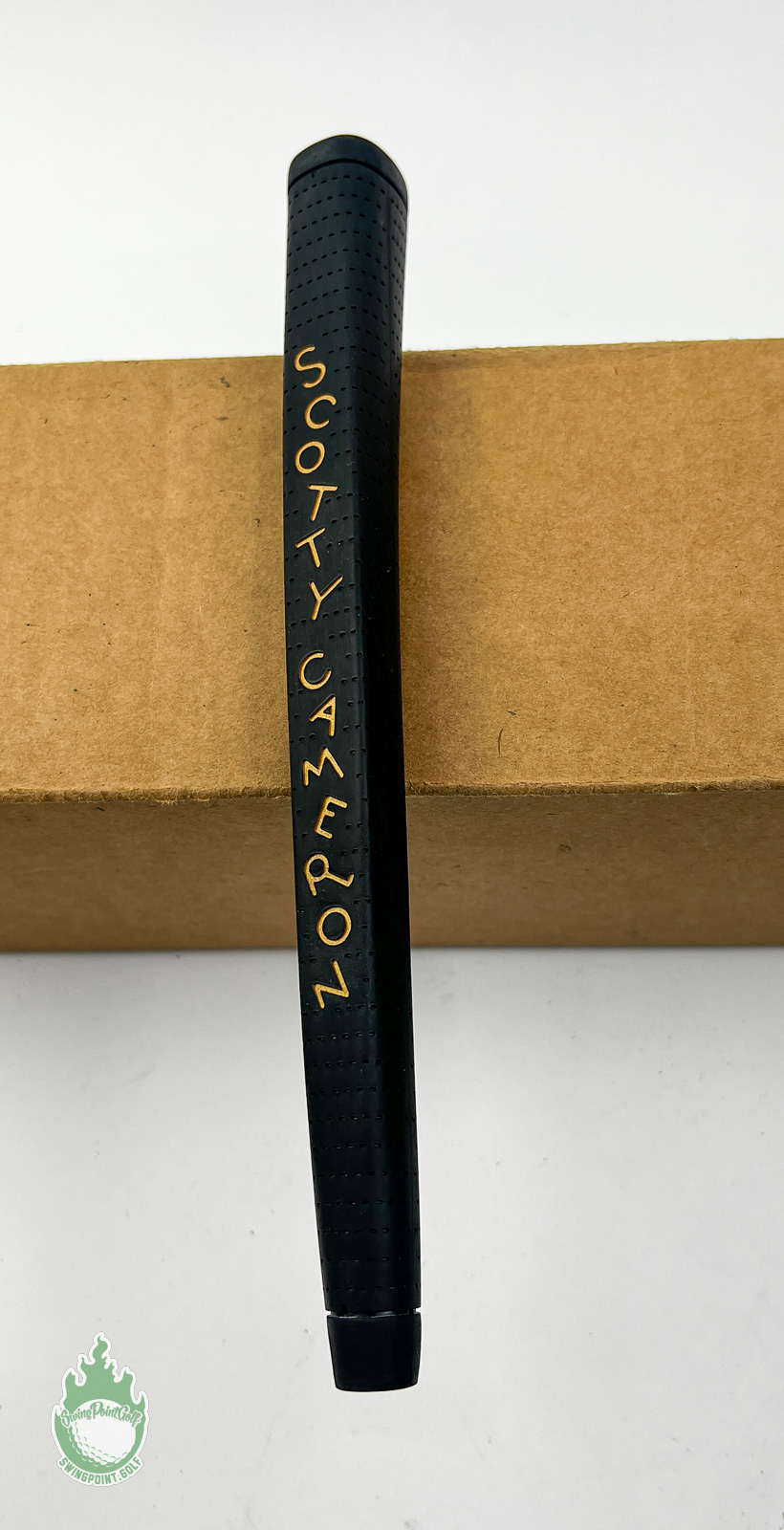 Golf Pride Scotty Cameron Dancing Letters Black & Gold Golf Putter Grip ...