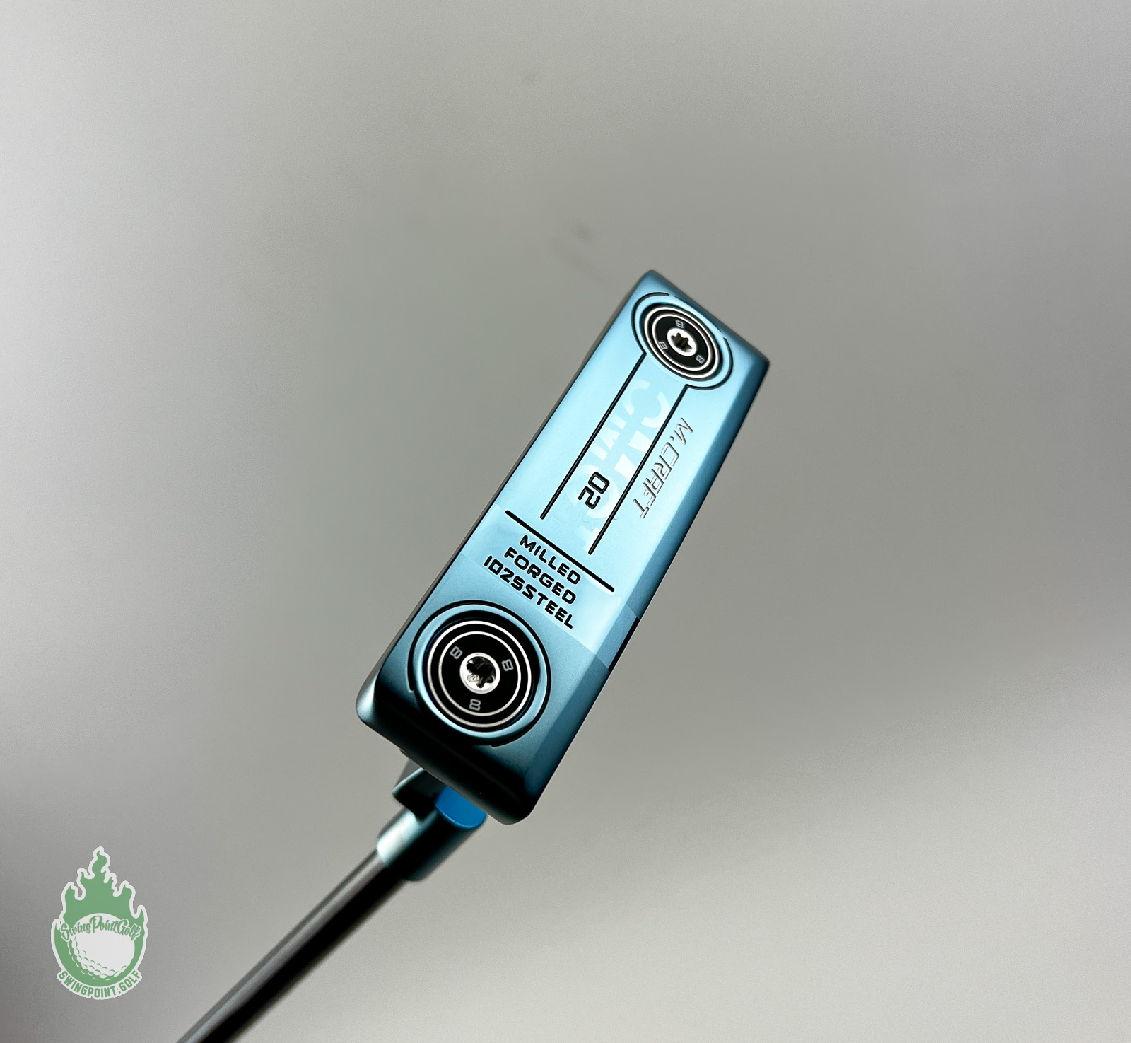 New RH Mizuno M Craft OMOI 01 Blue Ion Forged 35" Putter Steel Golf ...