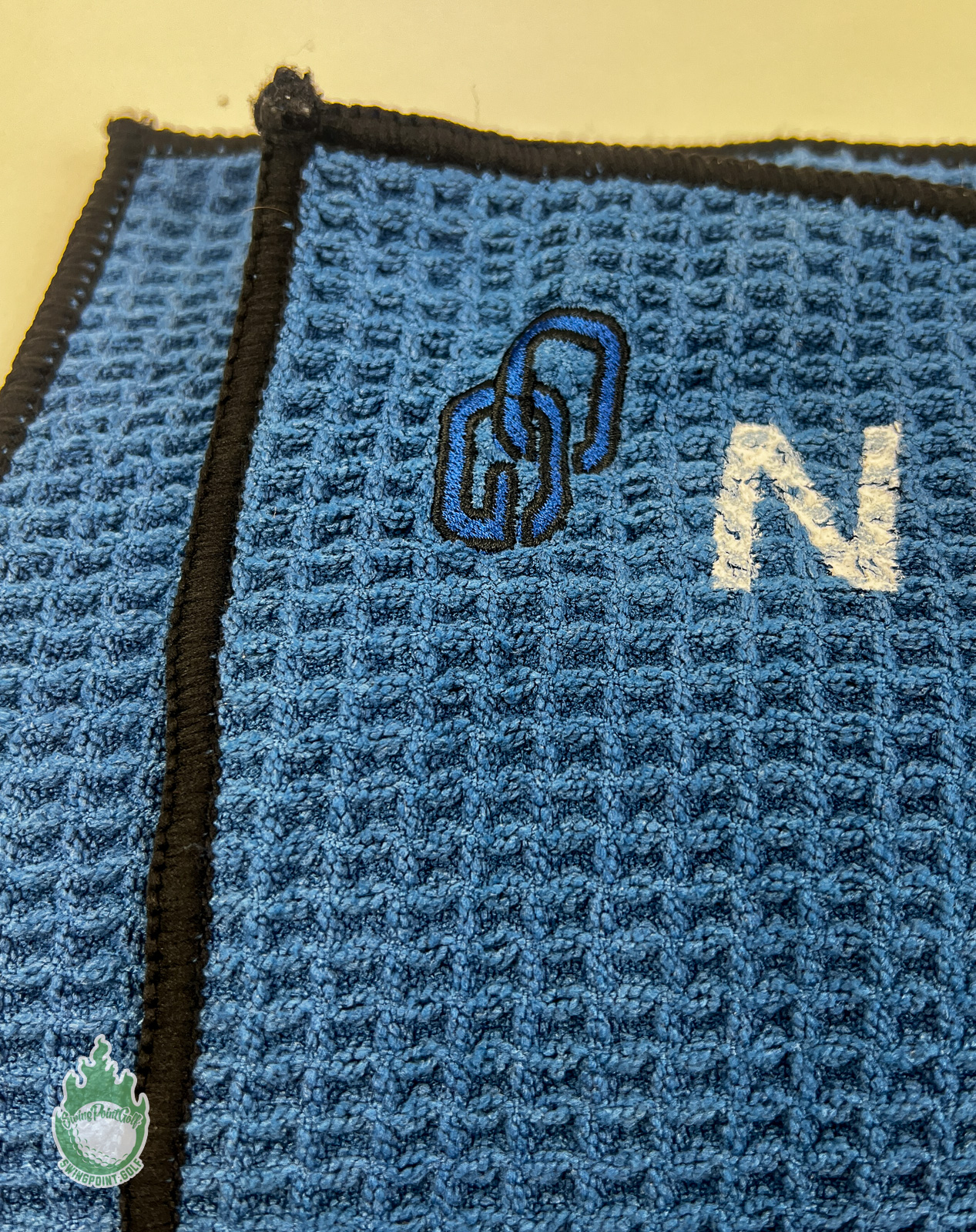 Gently Used NetJets Blue Waffle Club Glove Golf Towel – SwingPoint Golf®