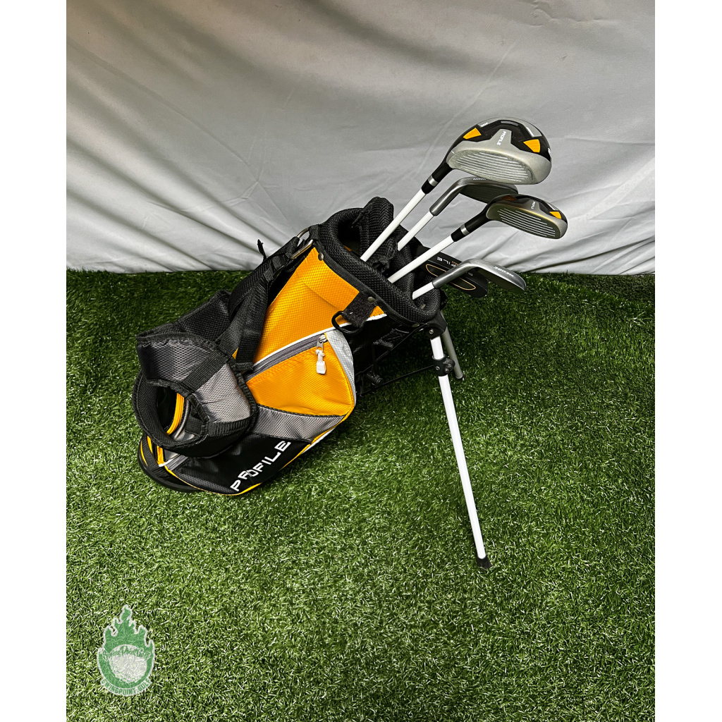 Used RH Wilson Profile JGI Junior Medium Complete Golf Set w/ Bag ...