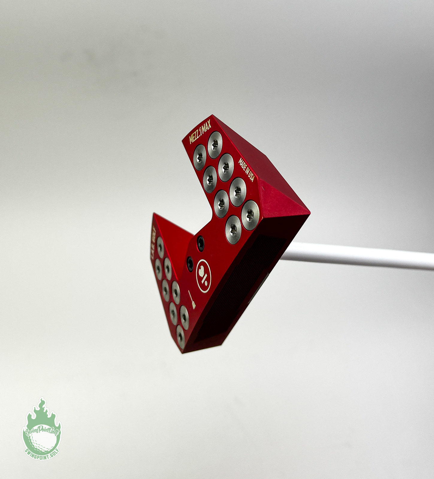 Used RH LAB Golf MEZZ.1 MAX 44" Broomstick Red Putter Accra Graphite ...