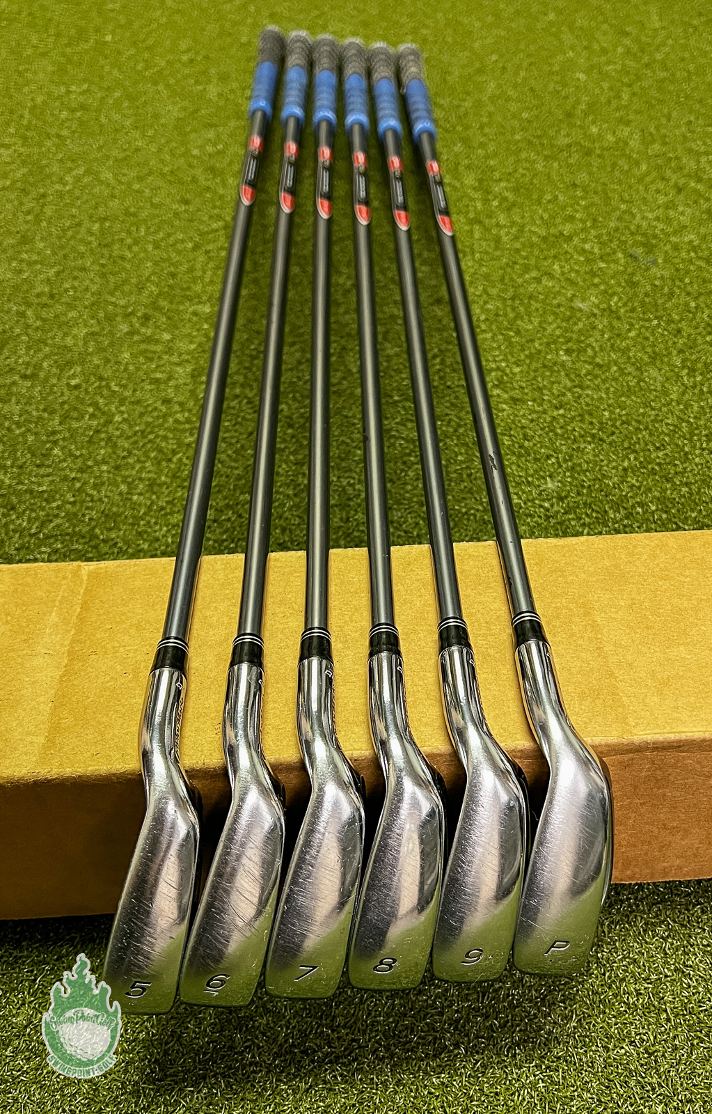 Used RH TaylorMade RAC cgb Irons 5-PW Regular Flex Graphite Golf Club ...