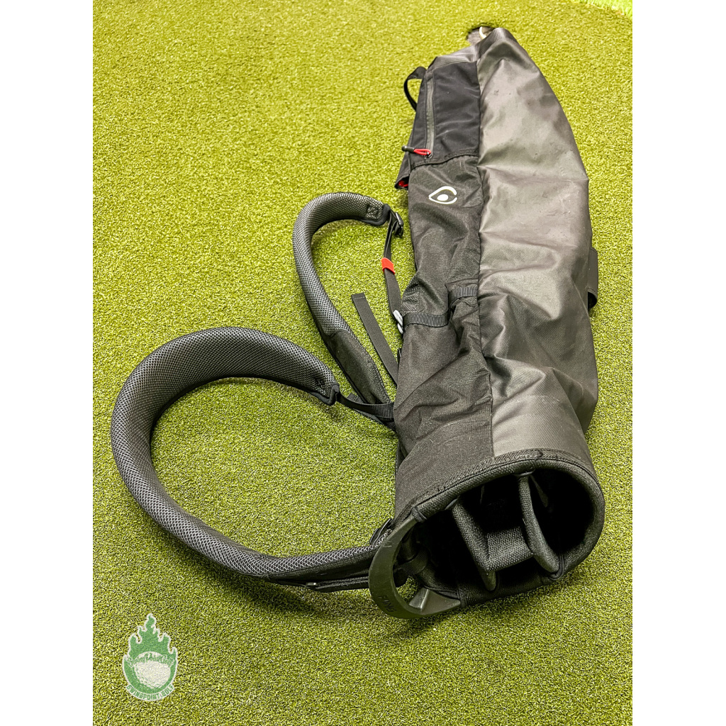 Pre Owned Ping Moonlite Black 4-way Carry Sunday Golf Bag With Strap ...
