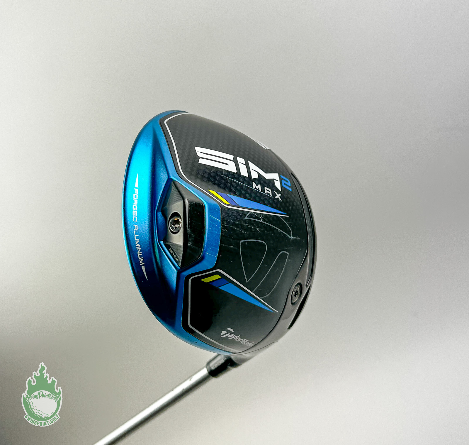 Used RH TaylorMade SIM 2 MAX Driver 10.5* Ascent 60g Stiff Graphite ...