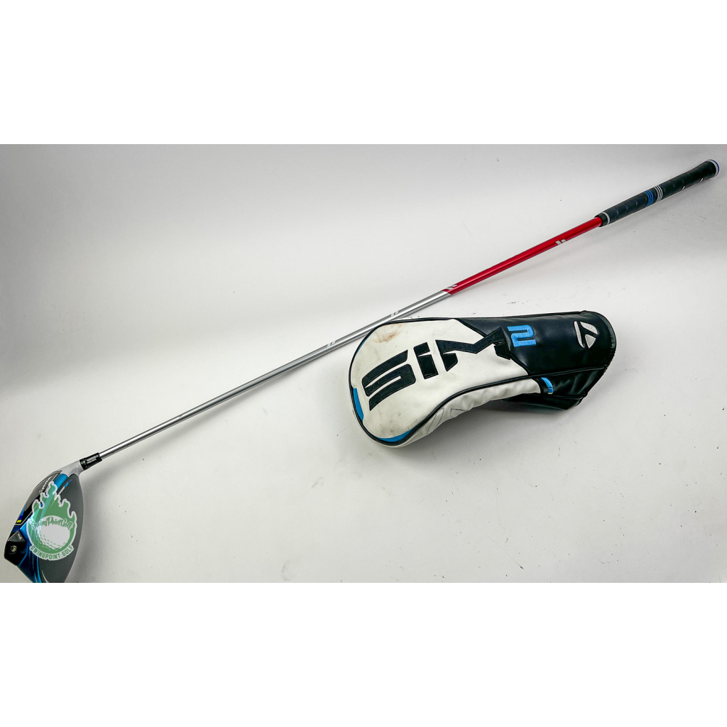 Used RH TaylorMade SIM 2 MAX Driver 10.5* Ascent 60g Stiff Graphite Golf Club · SwingPoint Golf®