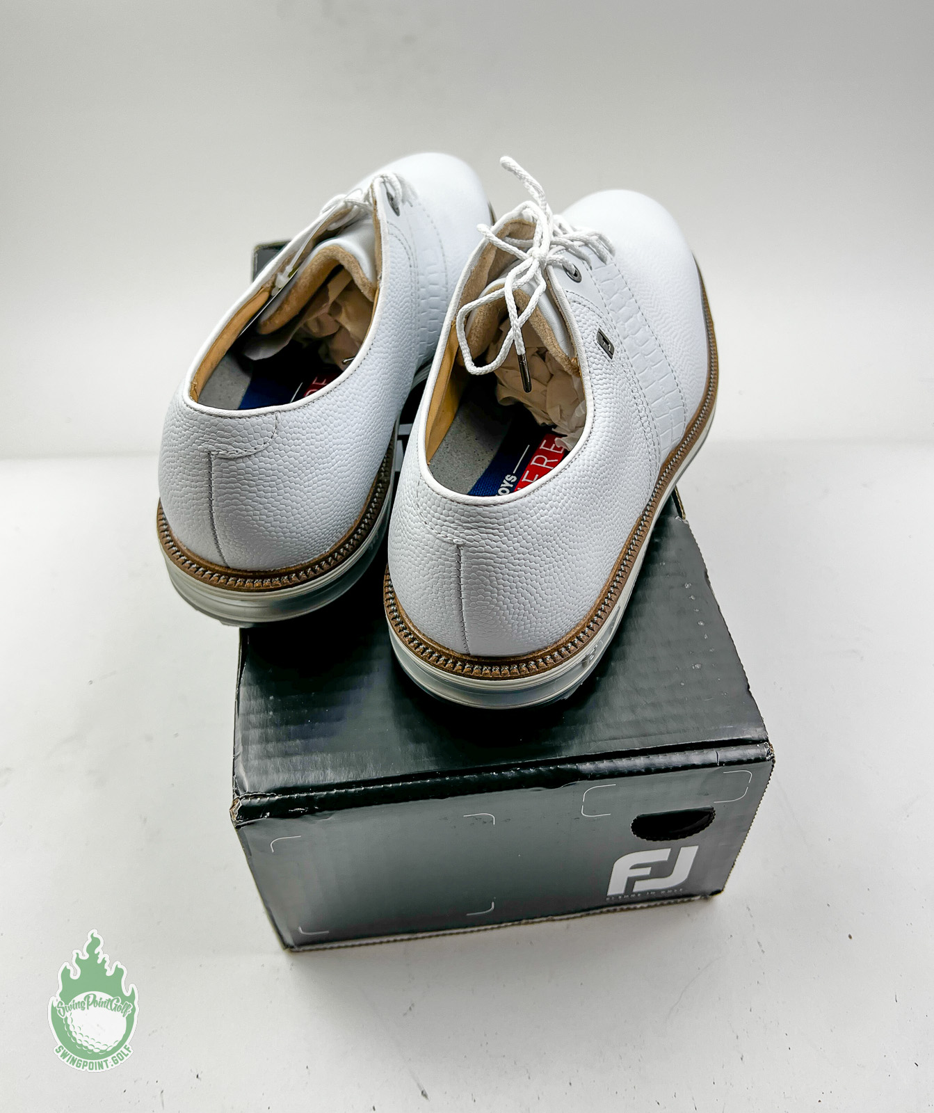 New FootJoy DryJoys Premiere Series White 11M #53908 Waterproof ...