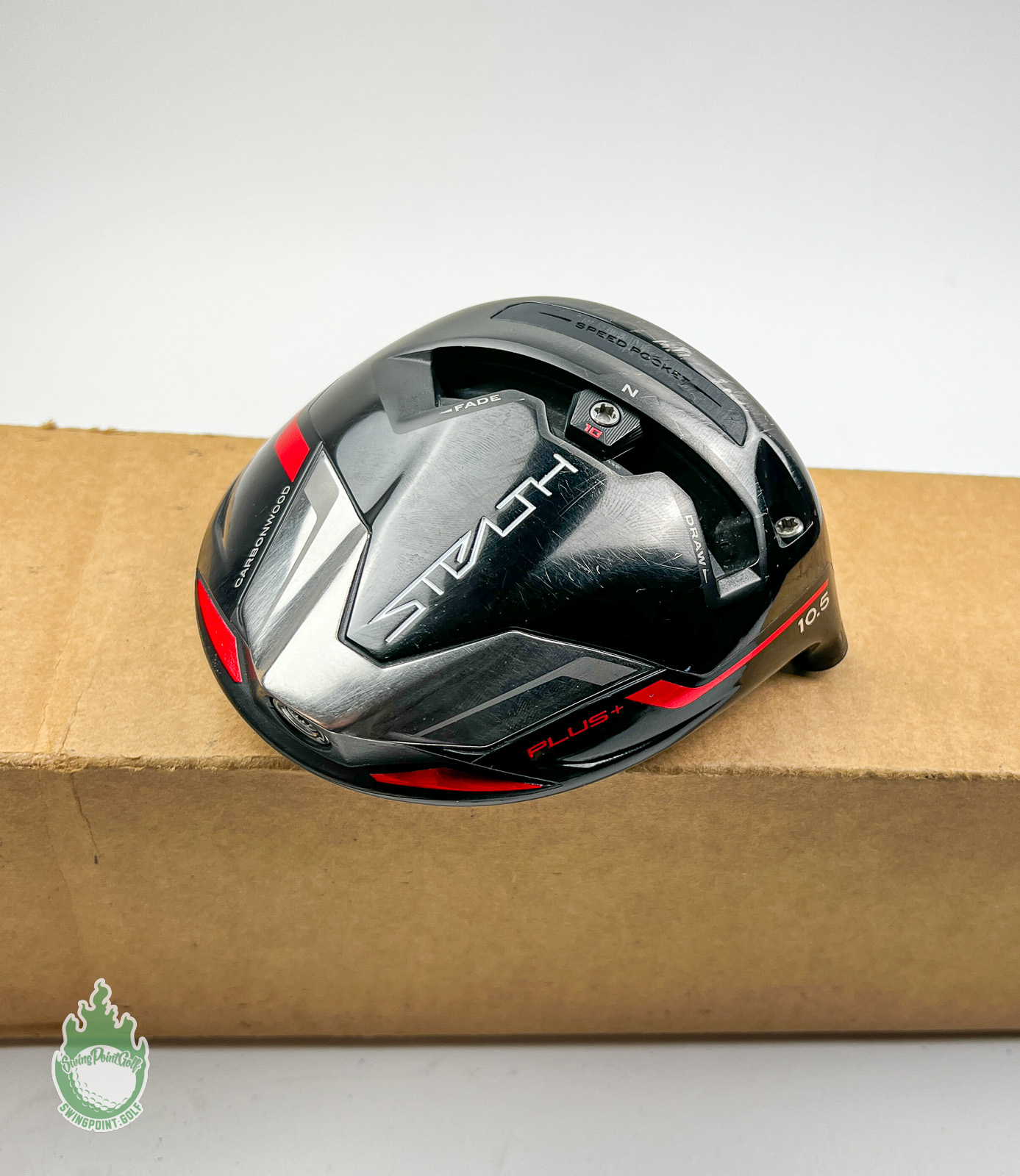 Used RH Tour Issue TaylorMade Stealth Plus Driver 10.5* HEAD ONLY Golf ...