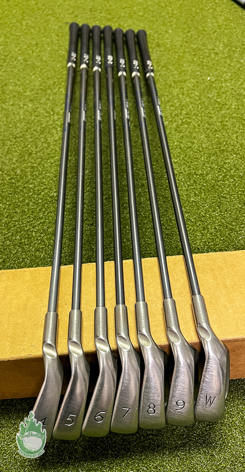 Used RH Ping Black Dot G2 Irons 4-PW TFC 100 Regular Flex Graphite Golf ...