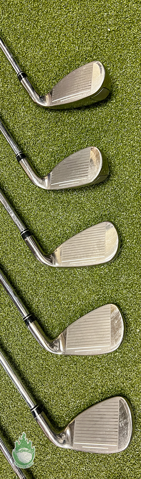 Used Left Handed Callaway FT i-brid Irons 4-PW/SW Uniflex Steel Golf ...