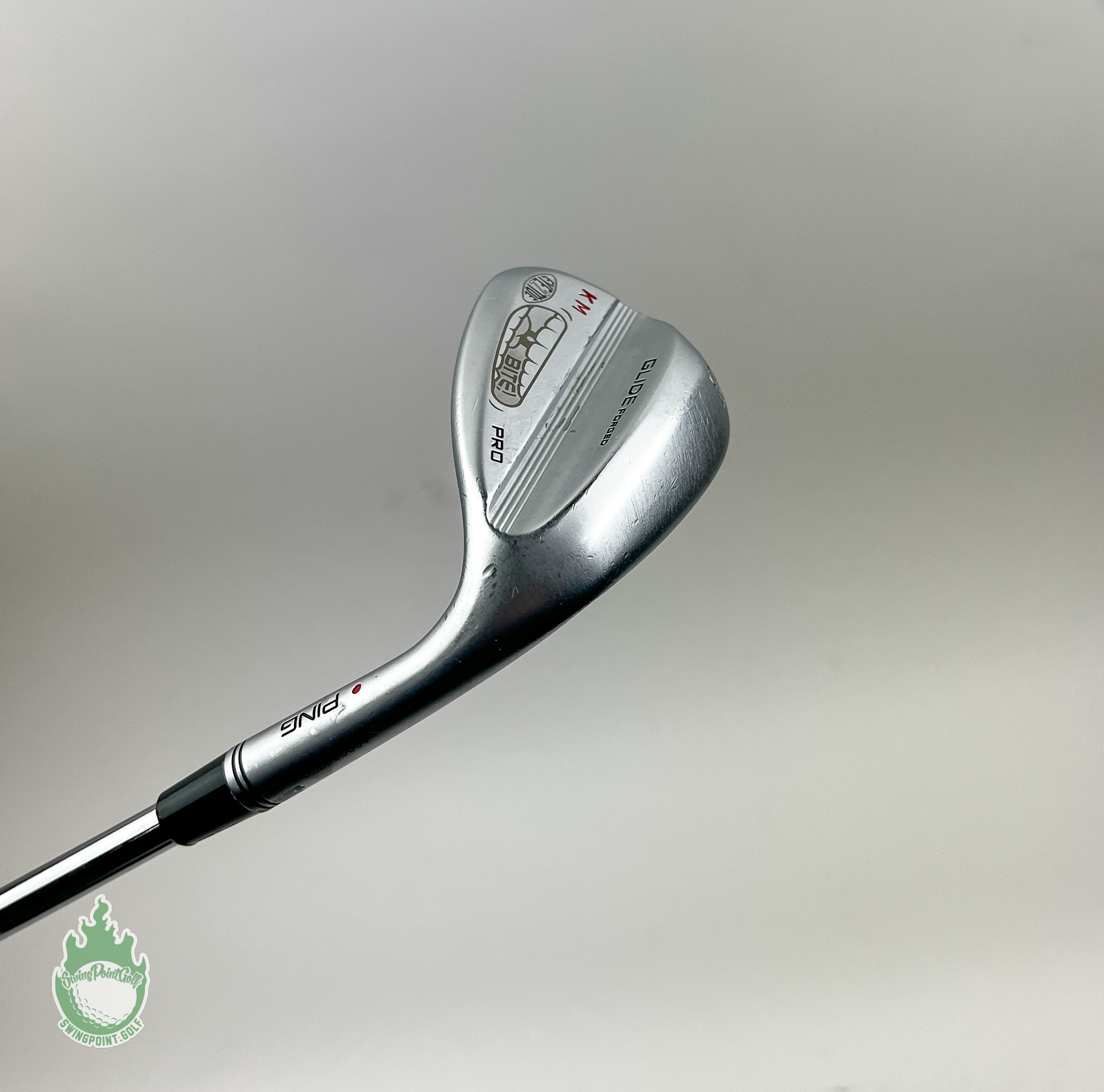 Ping Red Dot Glide Forged Pro Eye 2 Toe Bite Wedge 59*-8 S400 Stiff ...