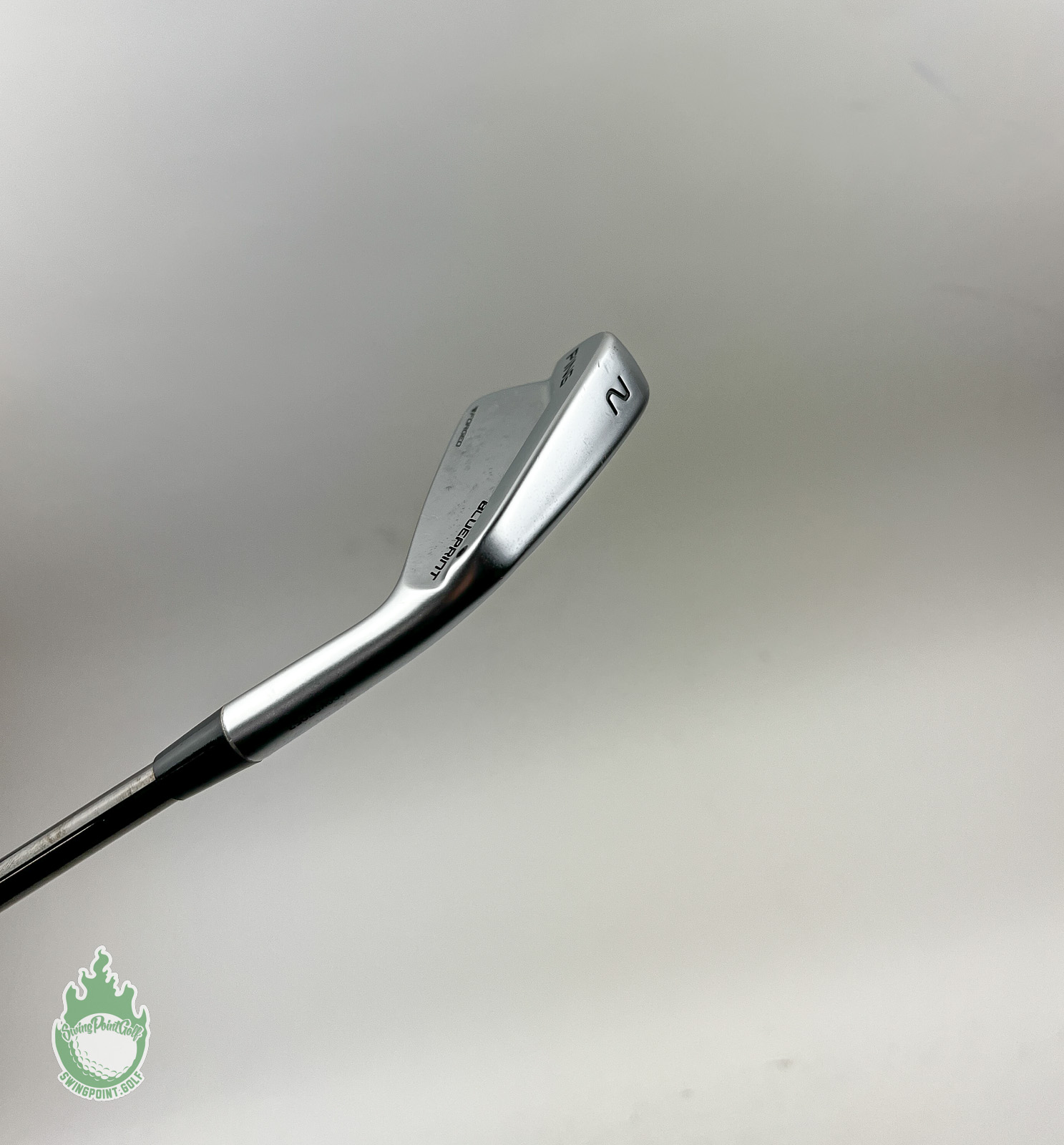 Used Ping Black Dot Blueprint Forged 2 Iron KBS $-Taper 130g X-Stiff ...