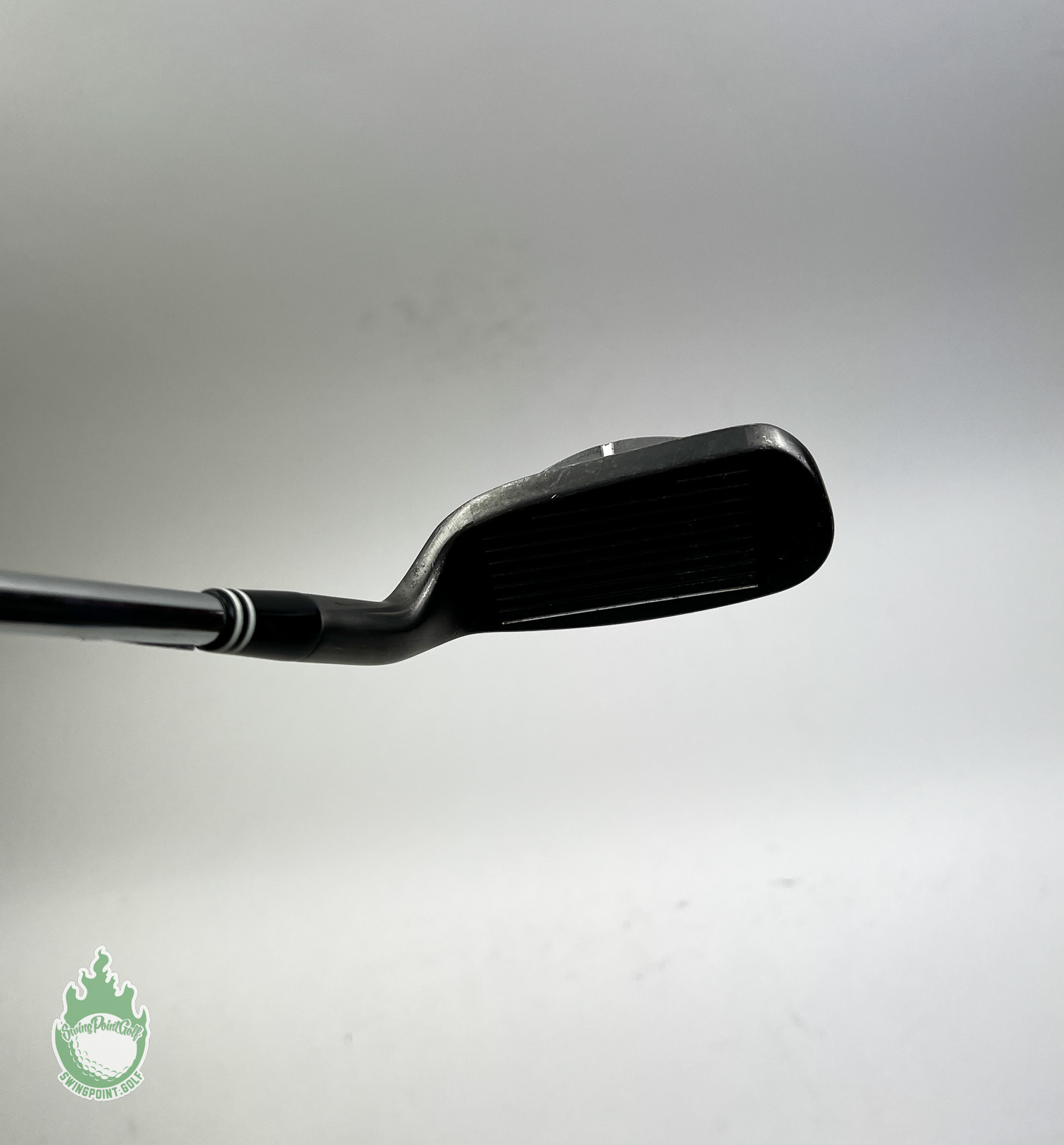 Used LH Cleveland Niblick Zip Grooves Chipper 42*-10 Wedge Flex Steel ...