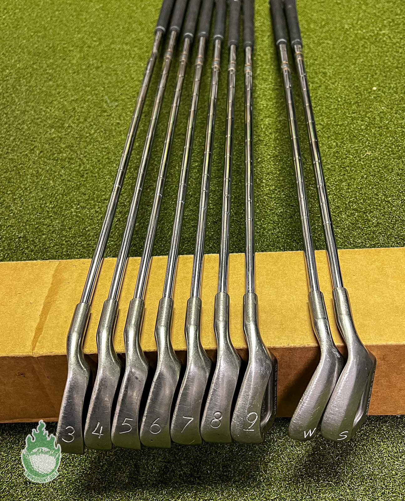 Used RH Ping Red Dot Eye 2 + Irons 3-PW/SW K-Shaft Stiff Steel Golf ...