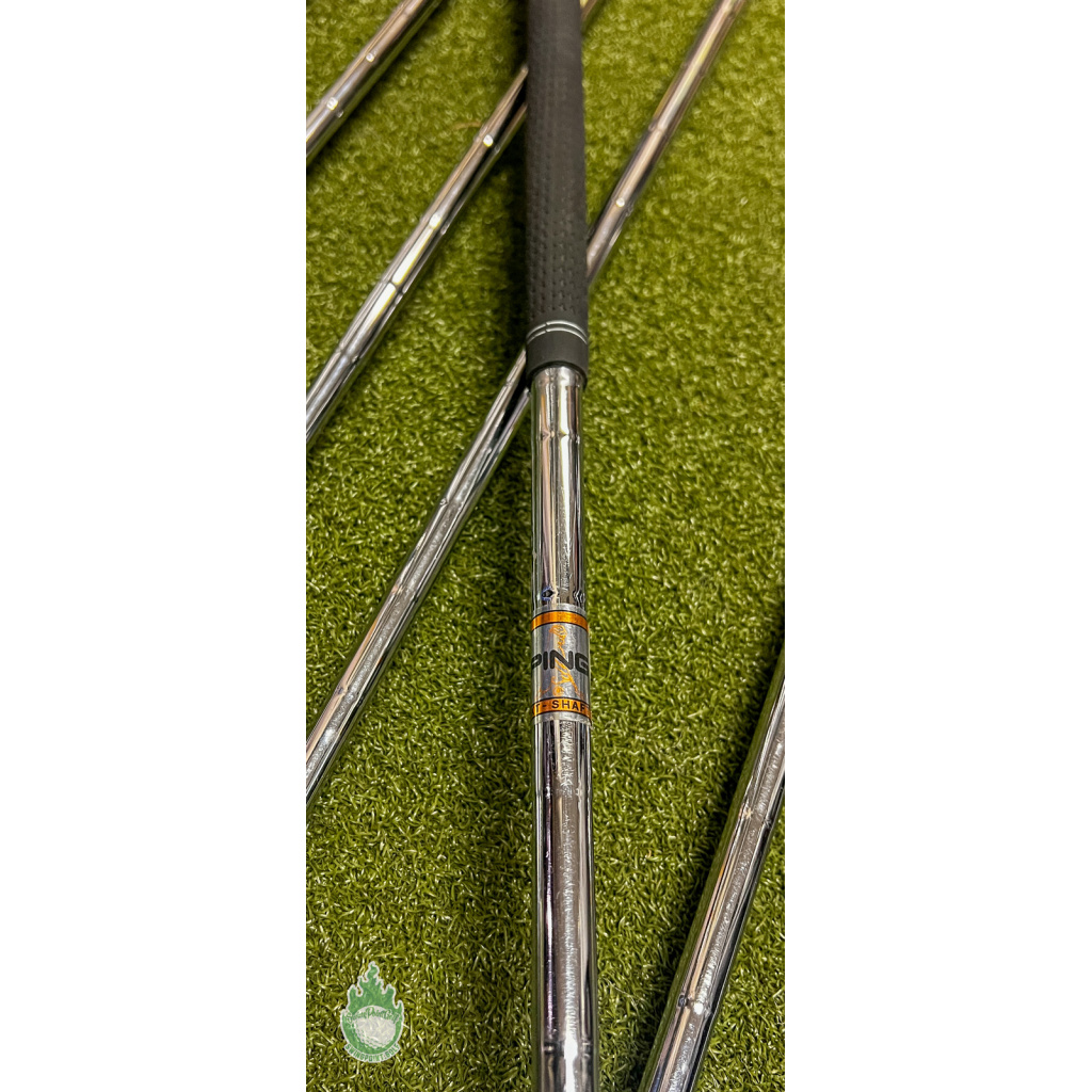 Used RH Ping Red Dot Eye 2 + Irons 3-PW/SW K-Shaft Stiff Steel Golf ...
