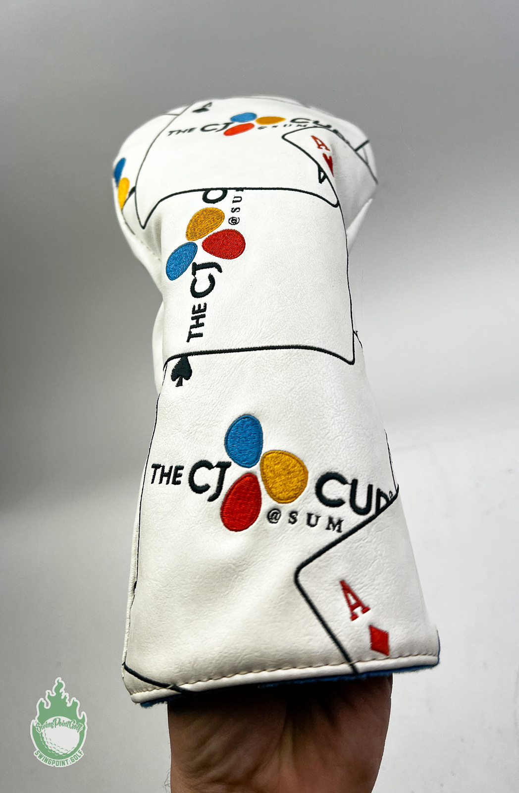 Used EP Headcovers CJ Cup Summit Las Vegas White Leather Golf Driver ...