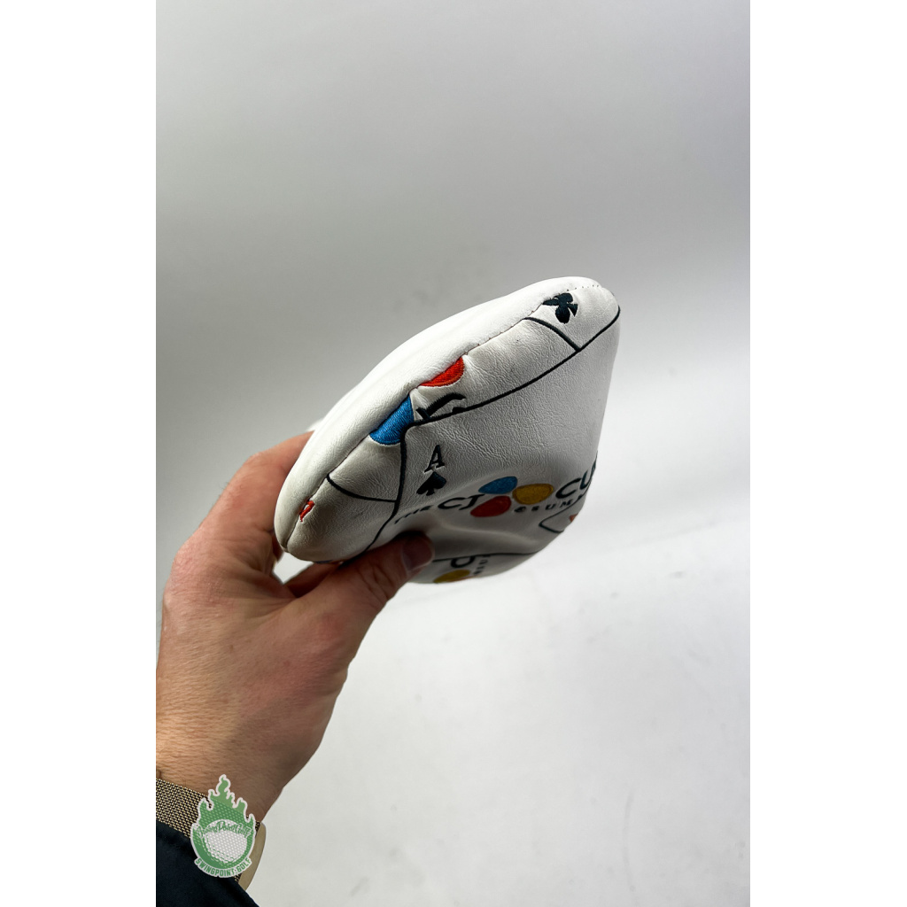 Used EP Headcovers CJ Cup Summit Las Vegas White Leather Golf Driver ...
