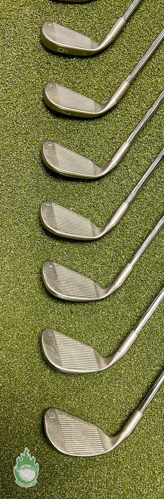 Used Ping Orange Dot Eye 2 Irons 1-PW/SW/LW ZZ Lite Stiff Steel Golf ...