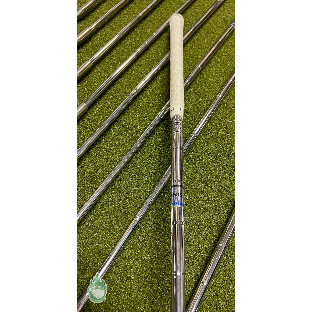 Used Ping Orange Dot Eye 2 Irons 1-PW/SW/LW ZZ Lite Stiff Steel Golf ...