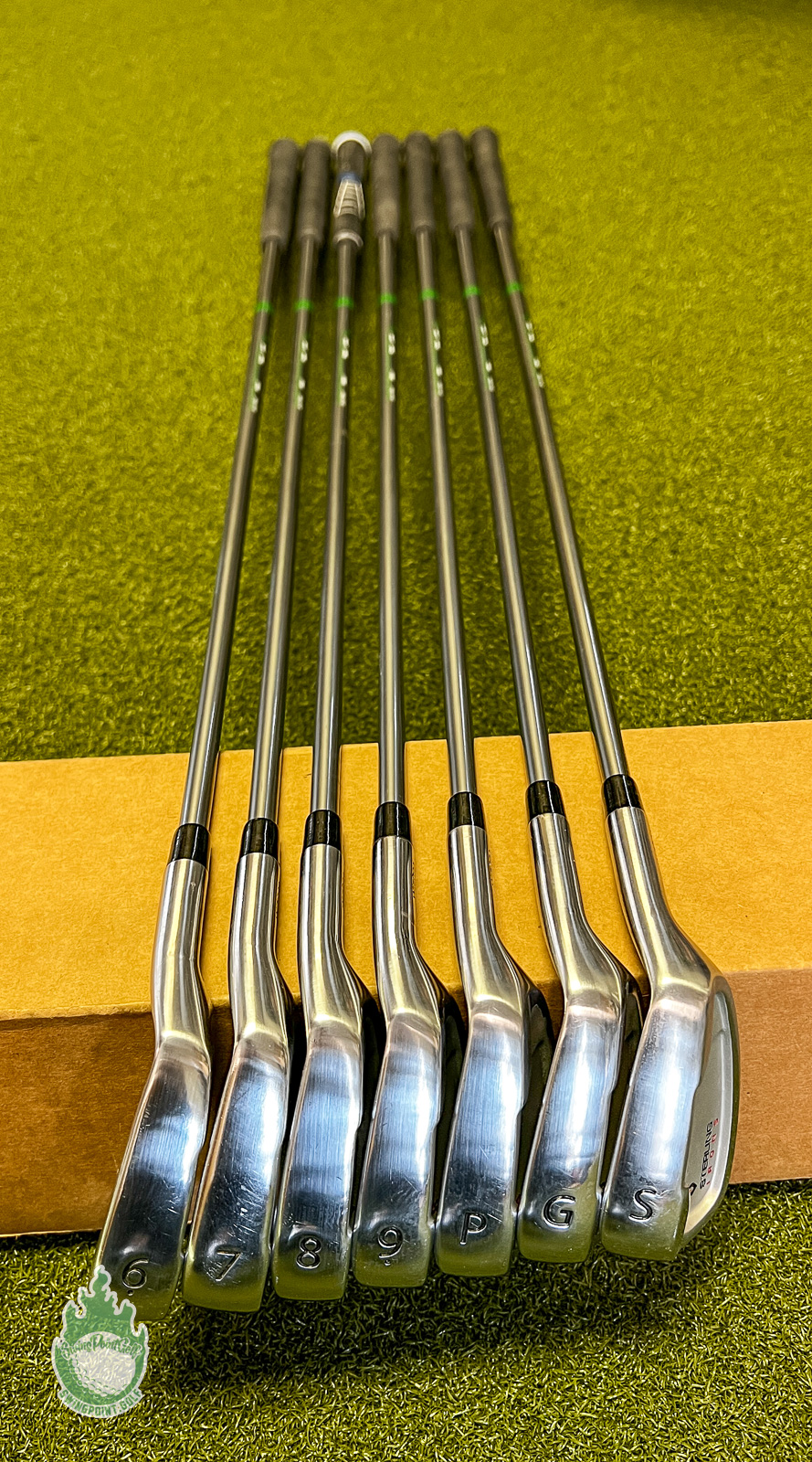 Used Wishon Sterling Irons Soft Steel 6-PW/GW/SW One Length Senior Golf ...