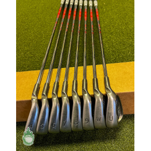 Used RH Ping Black Dot G30 Irons 4-PW/UW Tour 105g Stiff Used RH Ping Black Dot G30 Irons 4-PW/UW Tour 105g Stiff