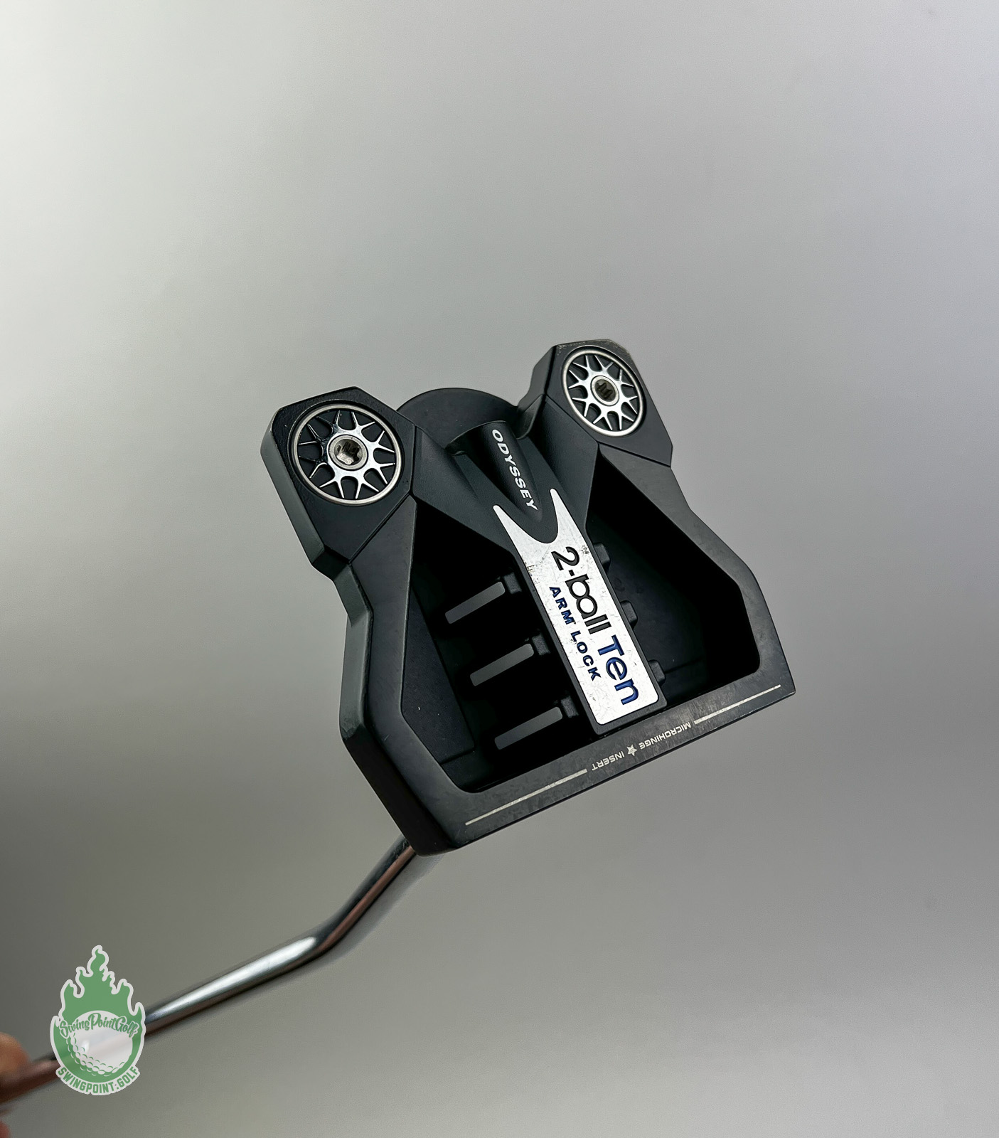 Used Right Handed Odyssey Ten 2-Ball Arm Lock 41" Putter Steel Golf ...