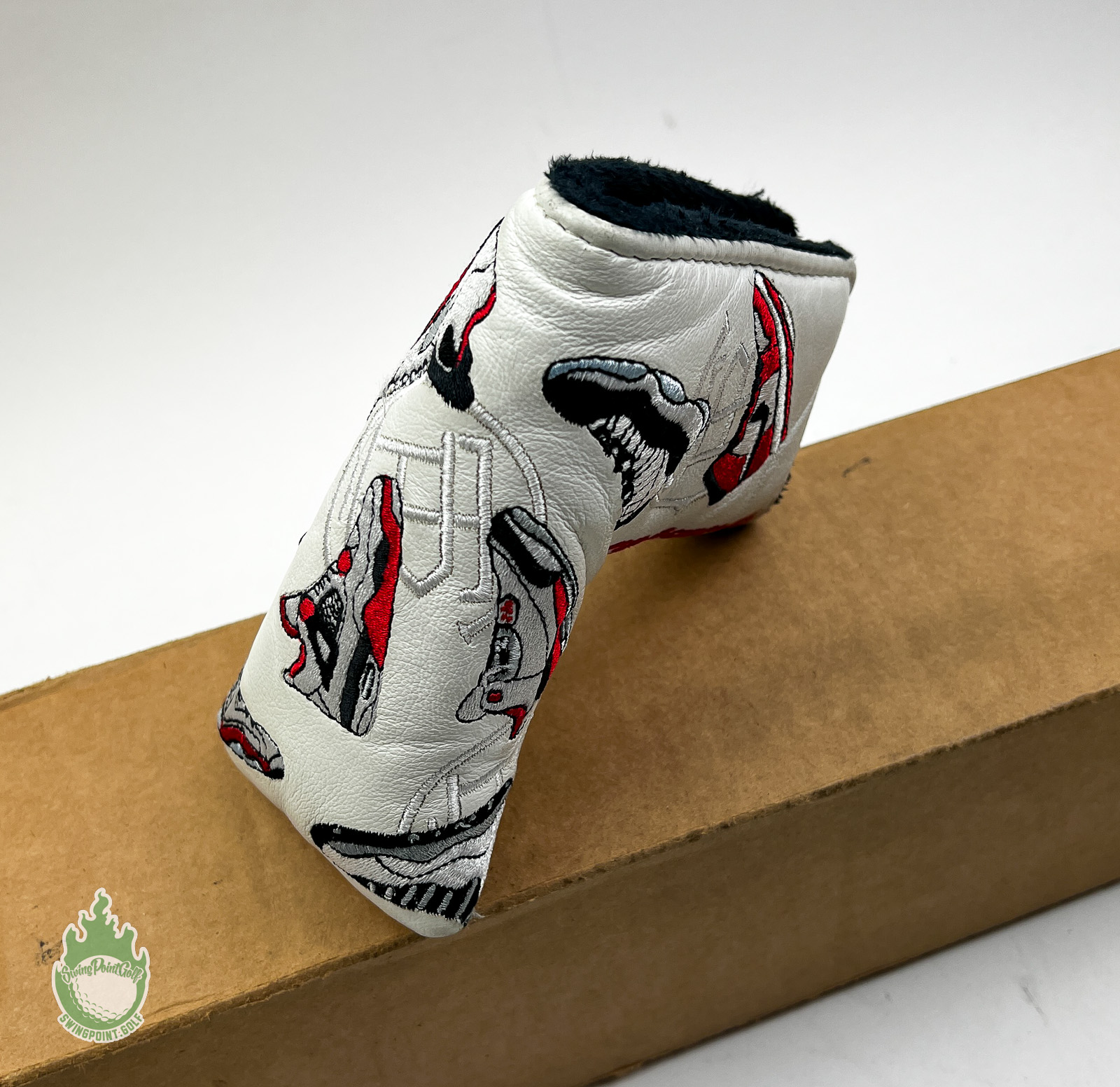 The Buck Club Last Dance Jordan Shoe Blade Style Putter Cover Headcover ...