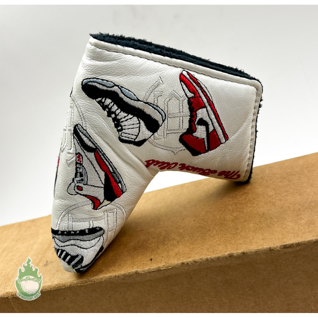The Buck Club Last Dance Jordan Shoe Blade Style Putter Cover Headcover ...