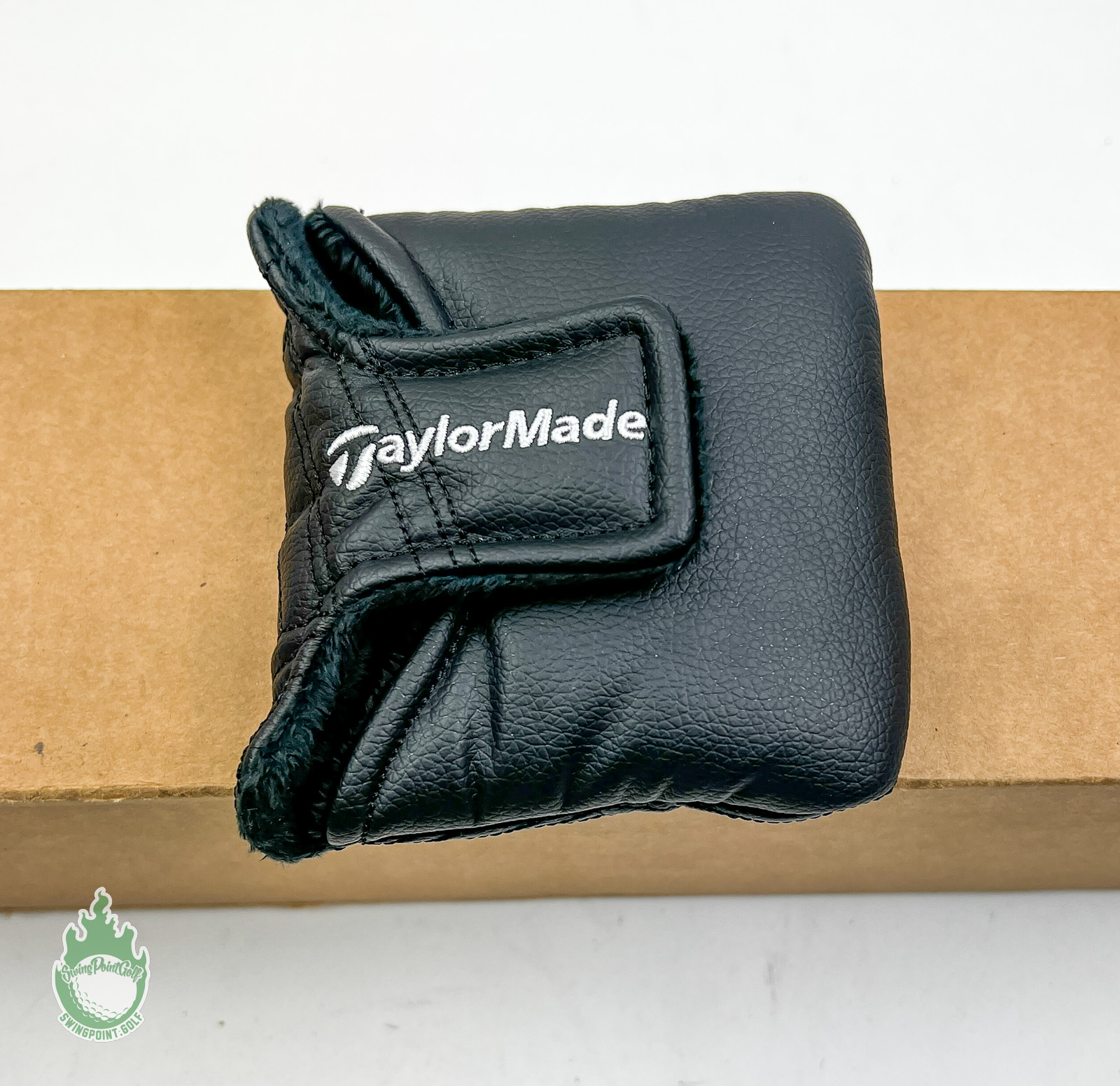 New TaylorMade Black Spider Mallet Putter Headcover Head Cover Golf ...