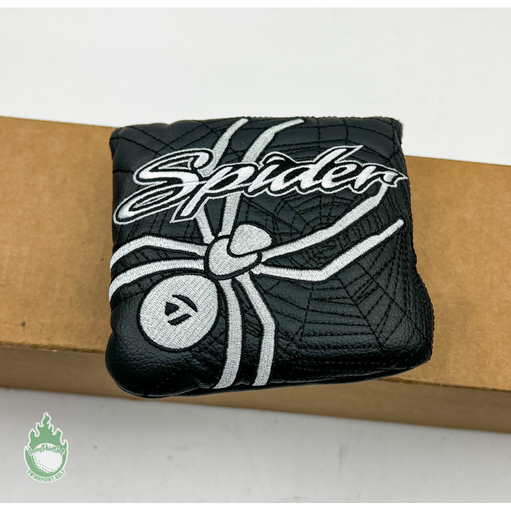 New TaylorMade Black Spider Mallet Putter Headcover Head Cover Golf ...